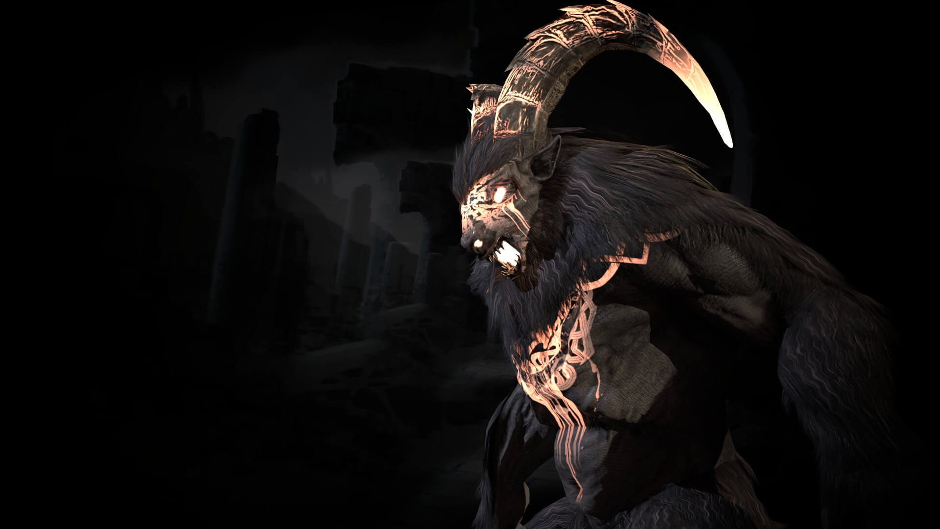 Baphomet Game Ready - 3D Model by andryuha1981