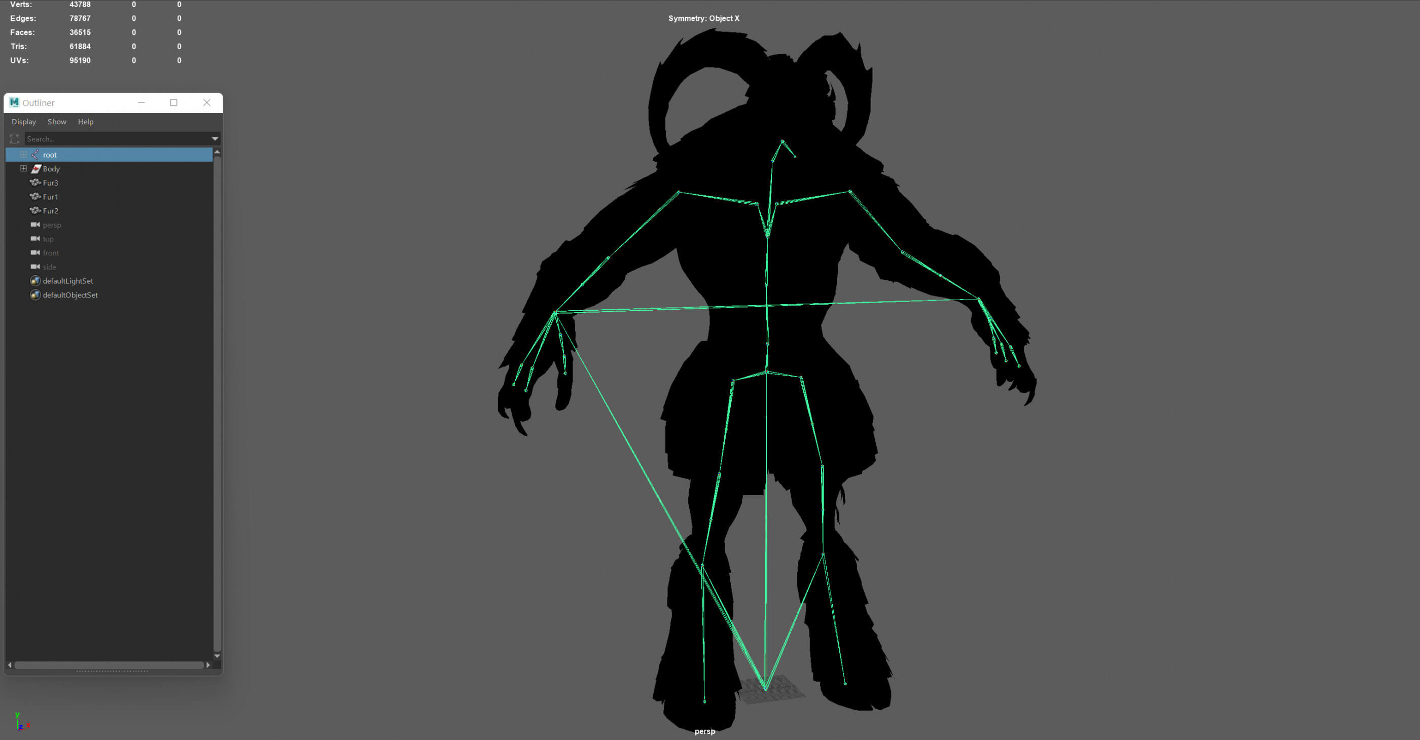 Baphomet Game Ready - 3D Model by andryuha1981