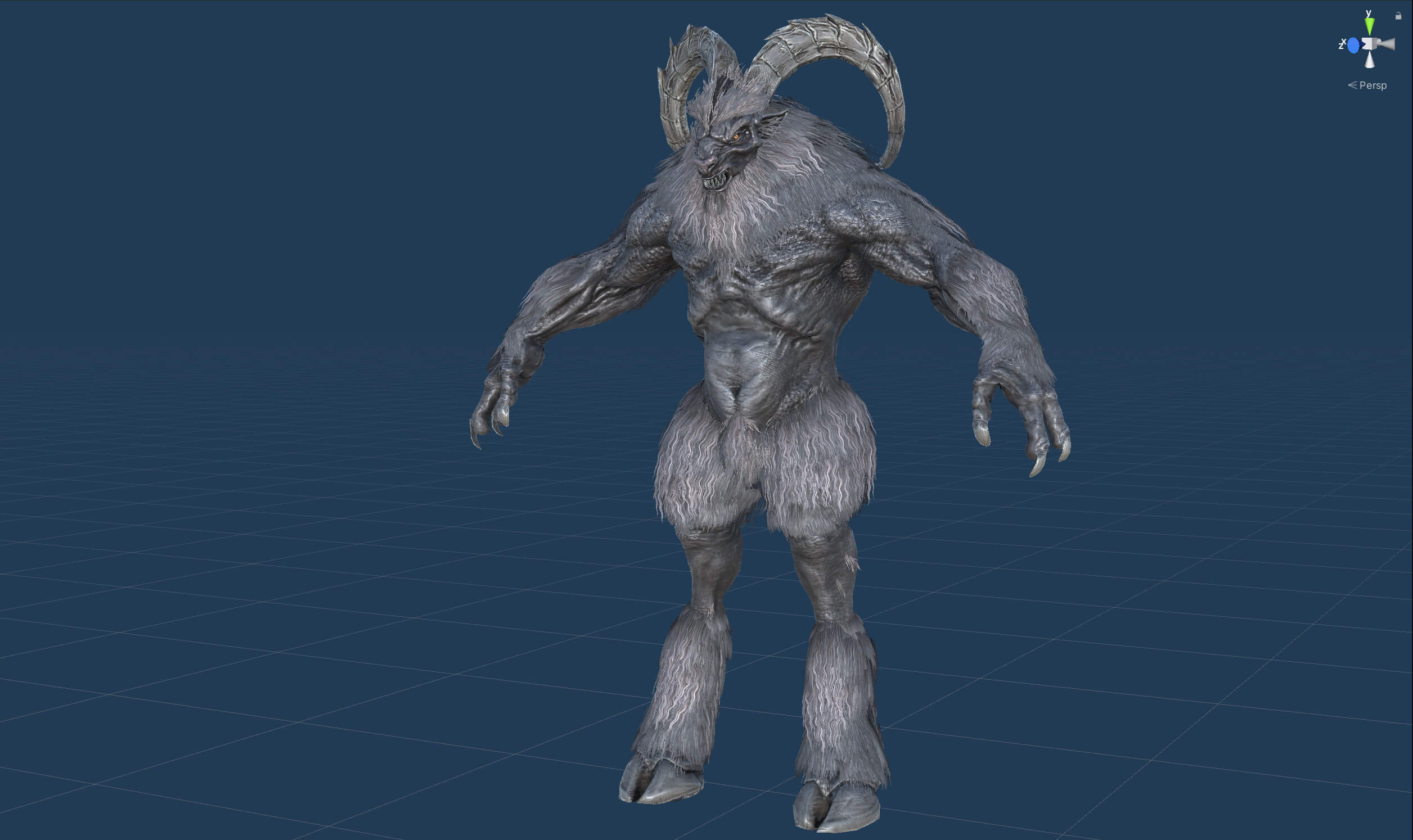 Baphomet Game Ready - 3D Model by andryuha1981