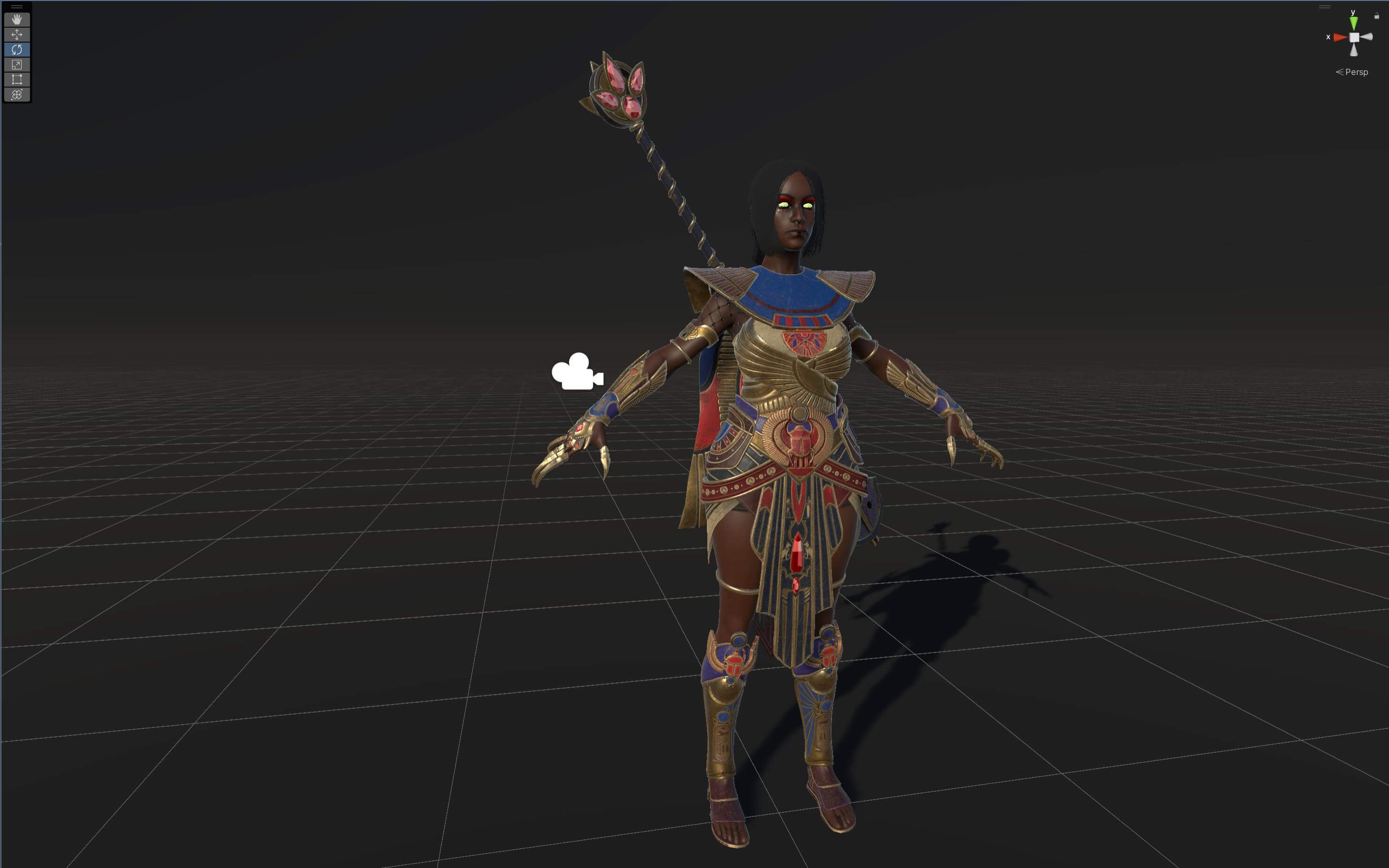 Bastet Game Ready - 3D Model by andryuha1981