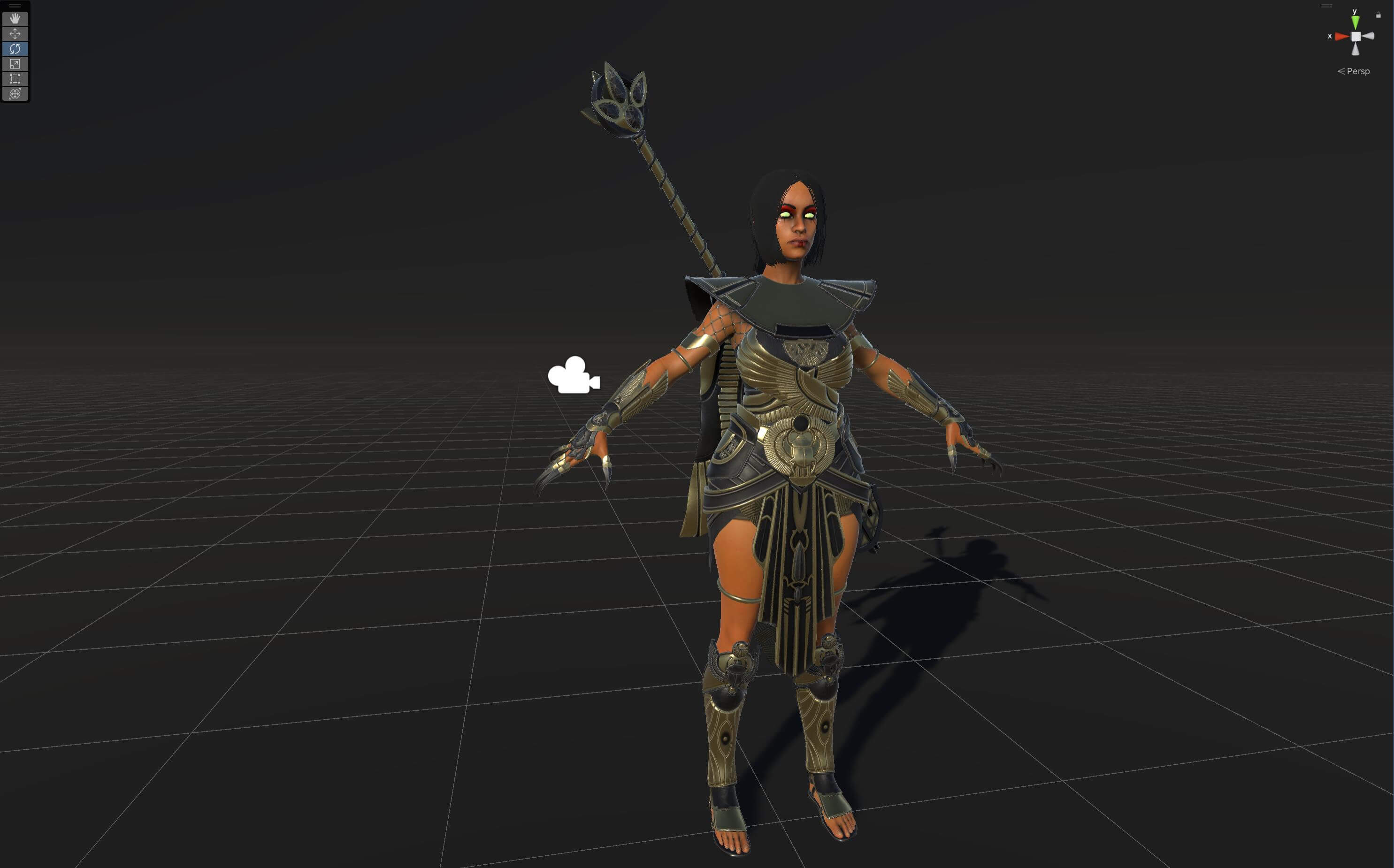 Bastet Game Ready - 3D Model by andryuha1981