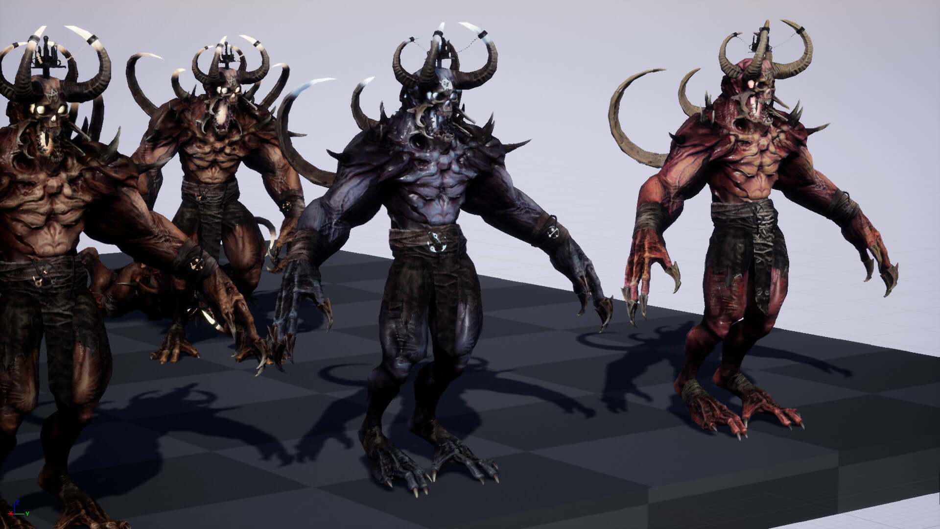 Big Demon Game Ready - 3D Model by andryuha1981