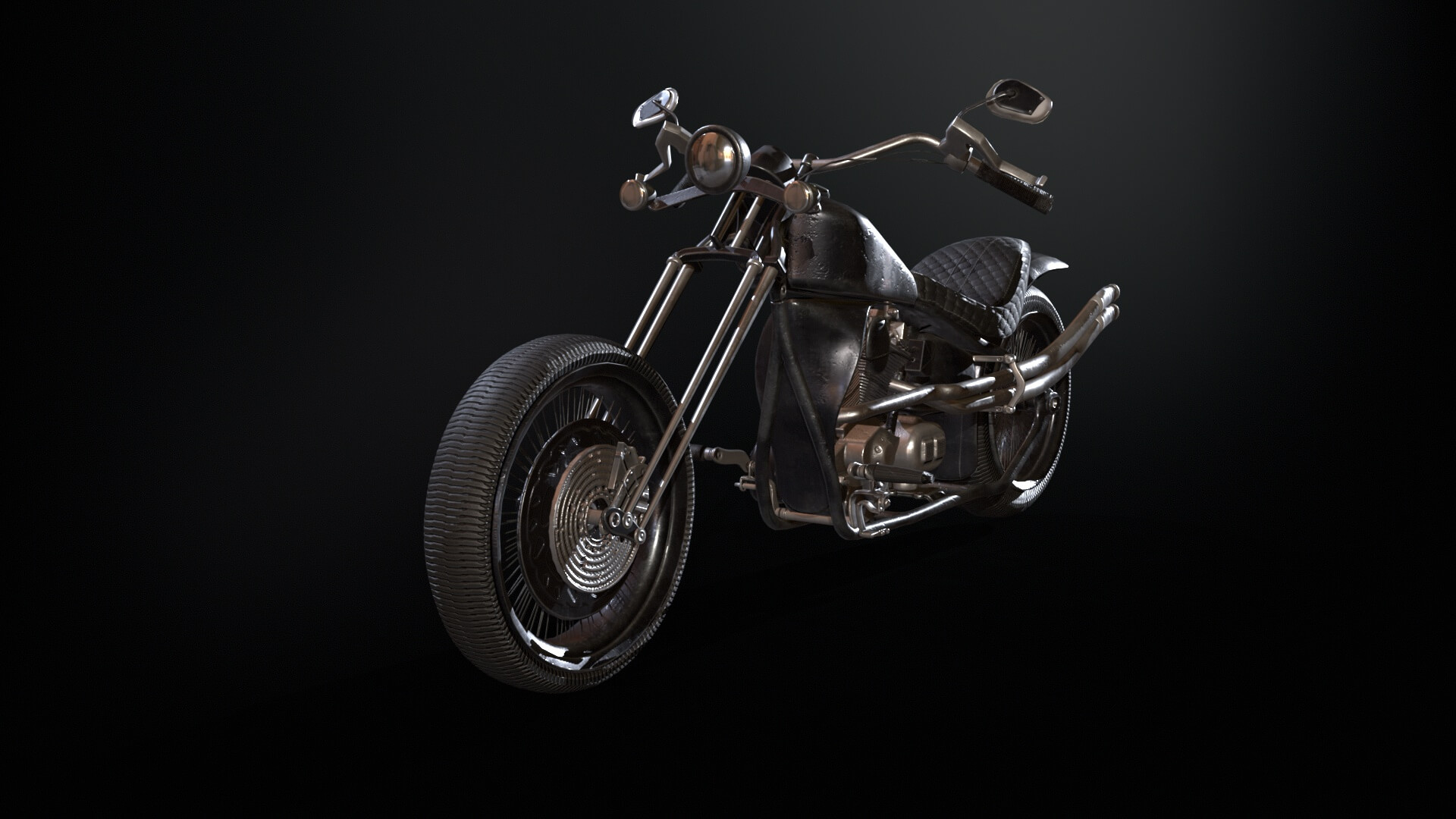 Biker Game Ready - 3D Model by andryuha1981