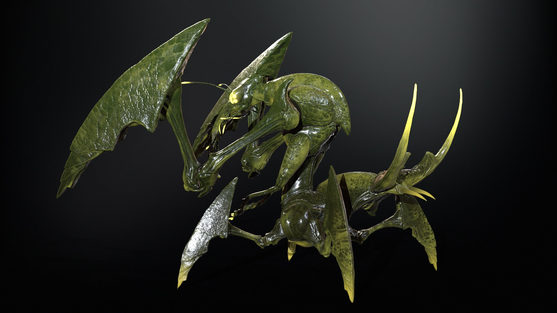 Bogomol Game Ready - 3D Model by andryuha1981