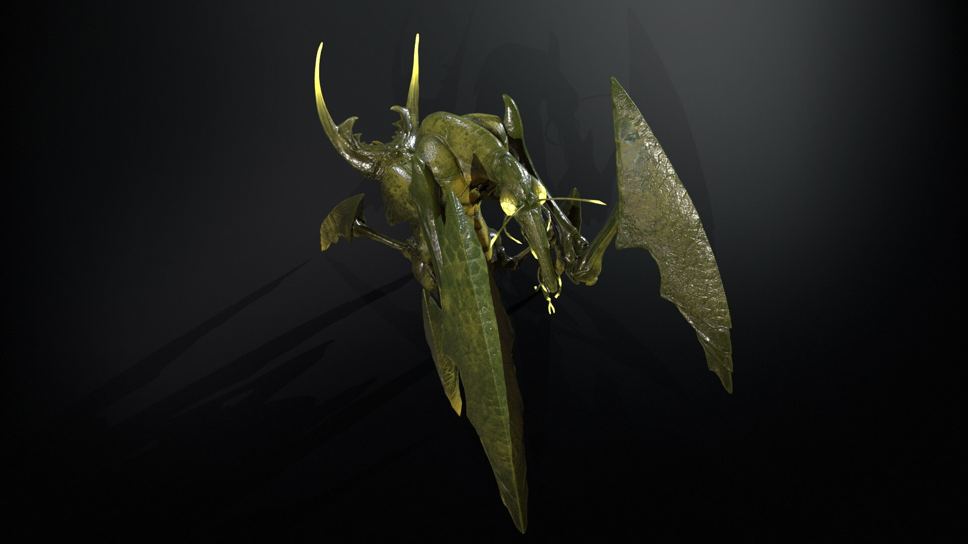 Bogomol Game Ready - 3D Model by andryuha1981