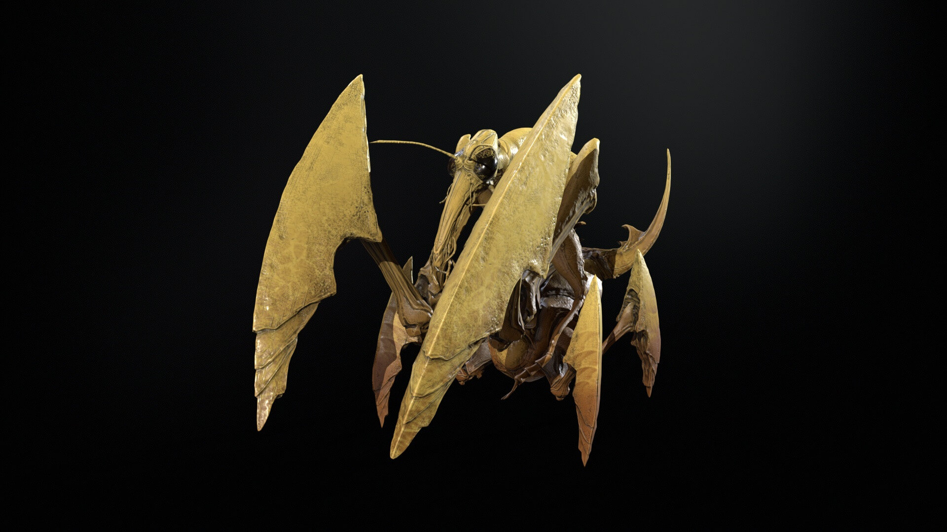 Bogomol Game Ready - 3D Model by andryuha1981