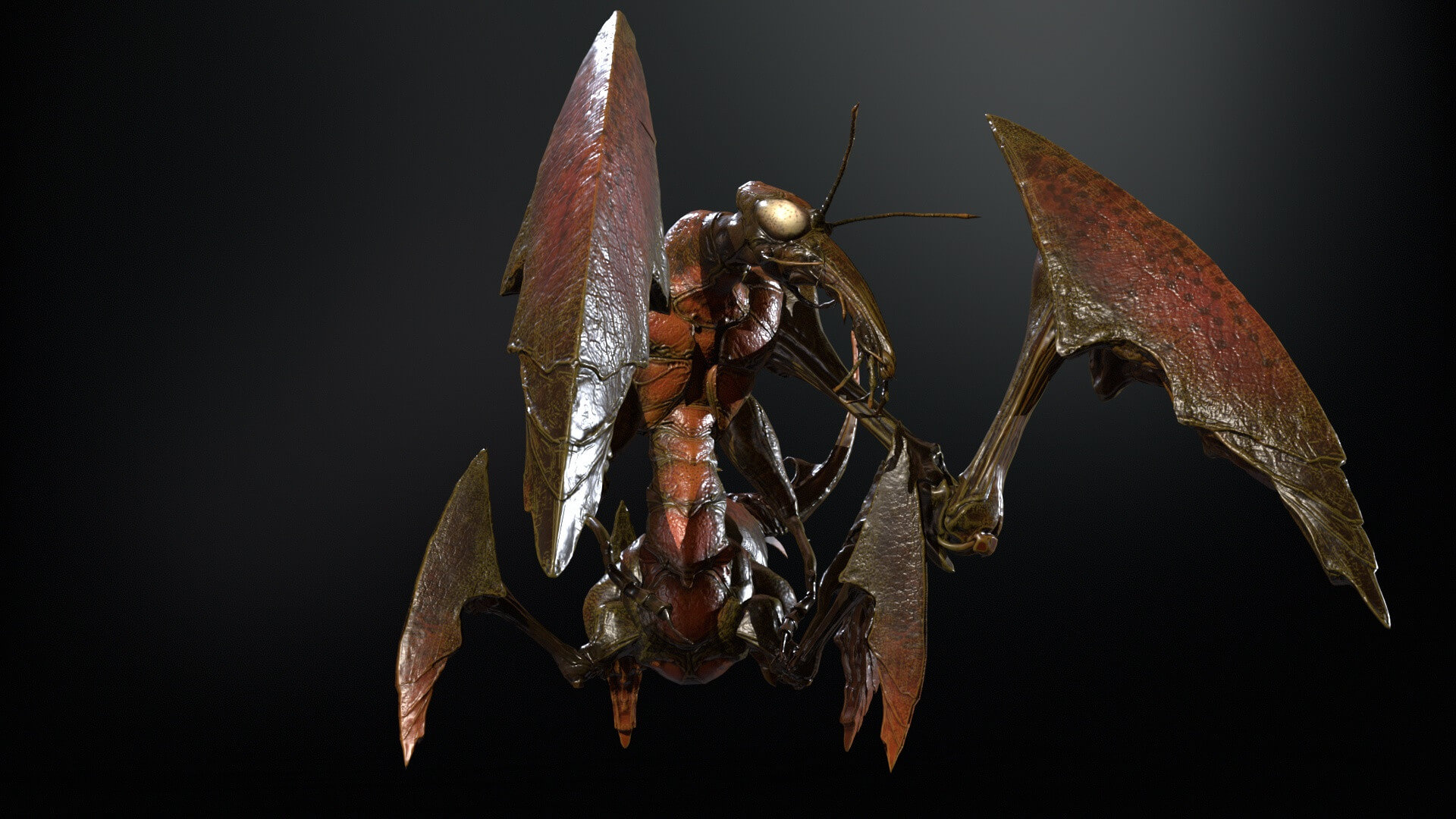 Bogomol Game Ready - 3D Model by andryuha1981