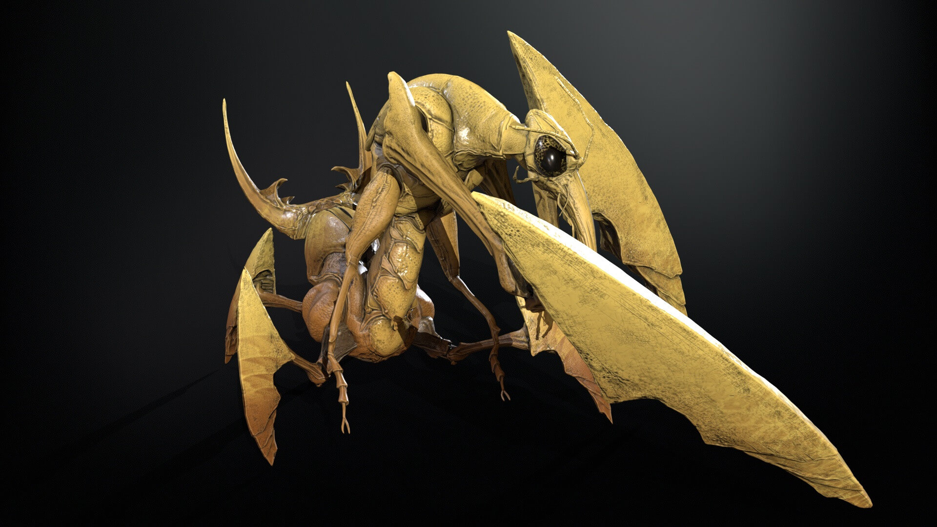 Bogomol Game Ready - 3D Model by andryuha1981