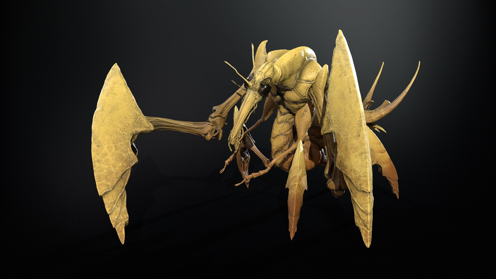 Bogomol Game Ready - 3D Model by andryuha1981