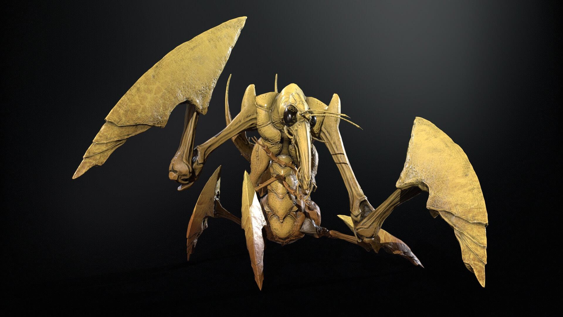 Bogomol Game Ready - 3D Model by andryuha1981