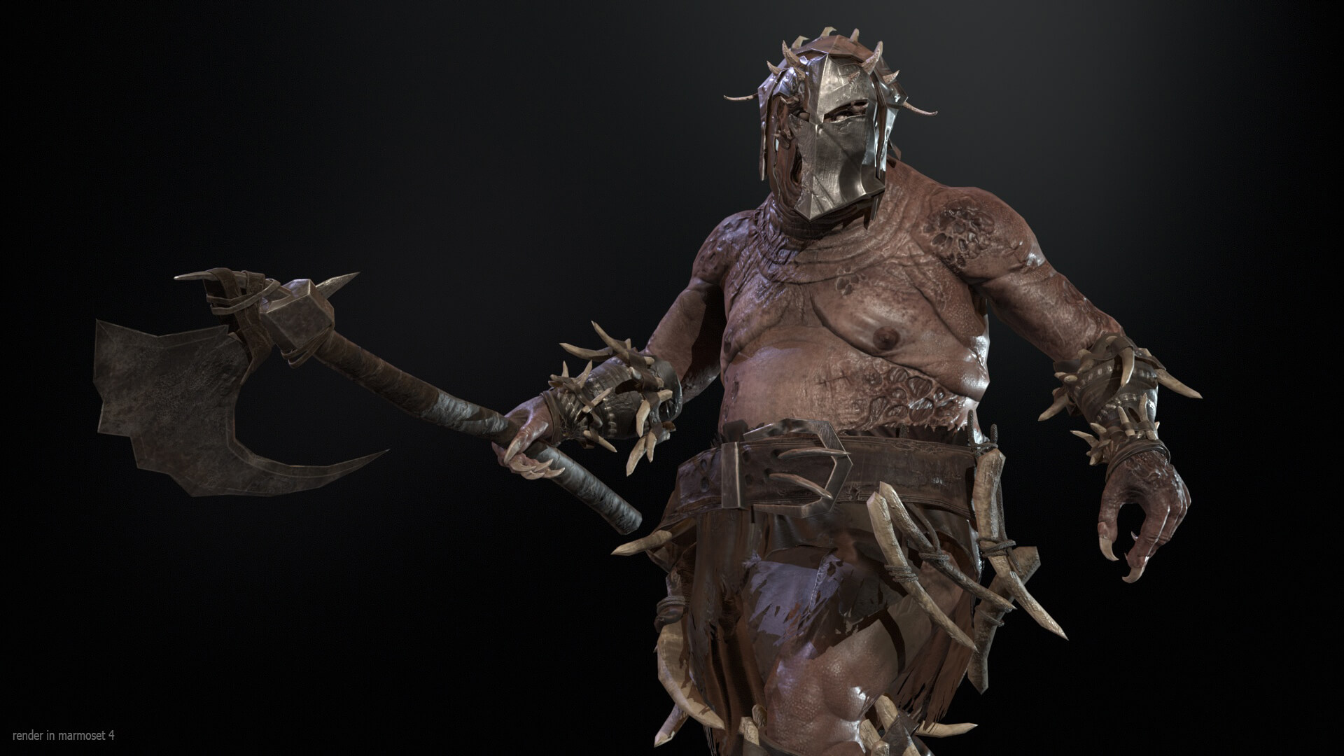 Butcher Game Ready - 3D Model by andryuha1981