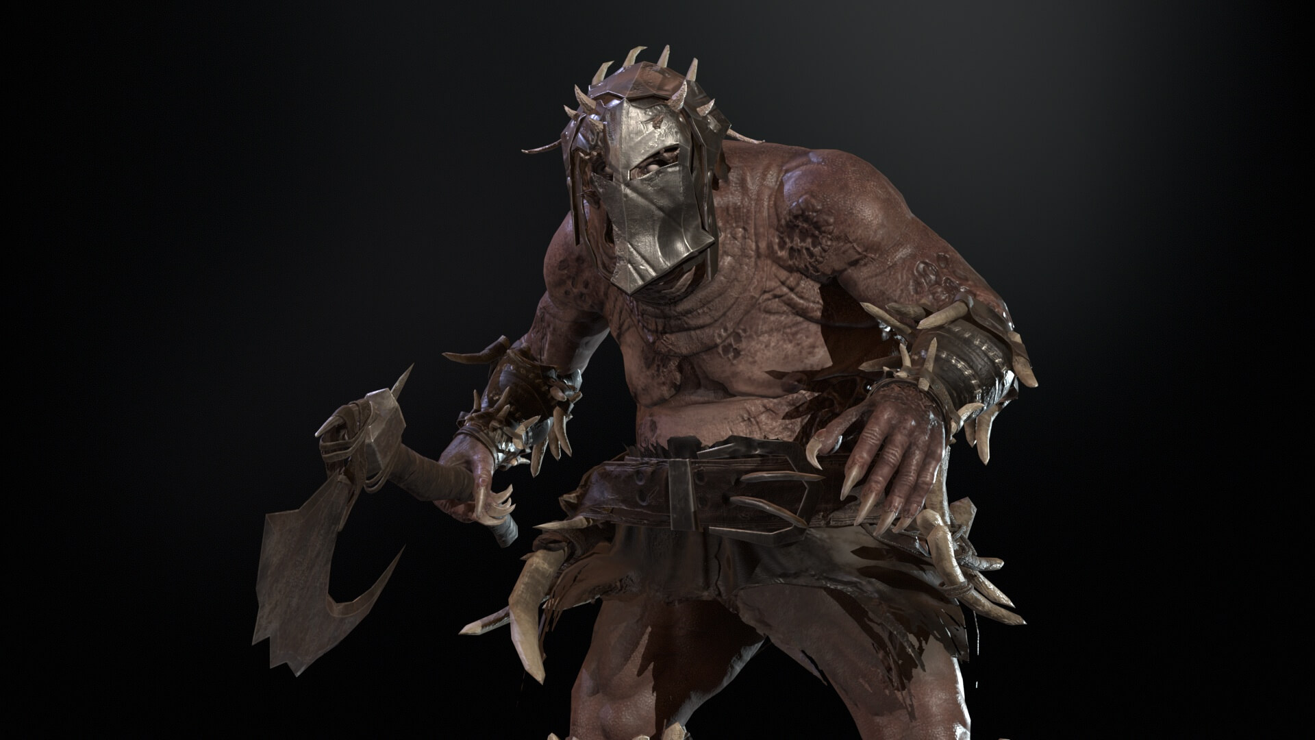 Butcher Game Ready - 3D Model by andryuha1981