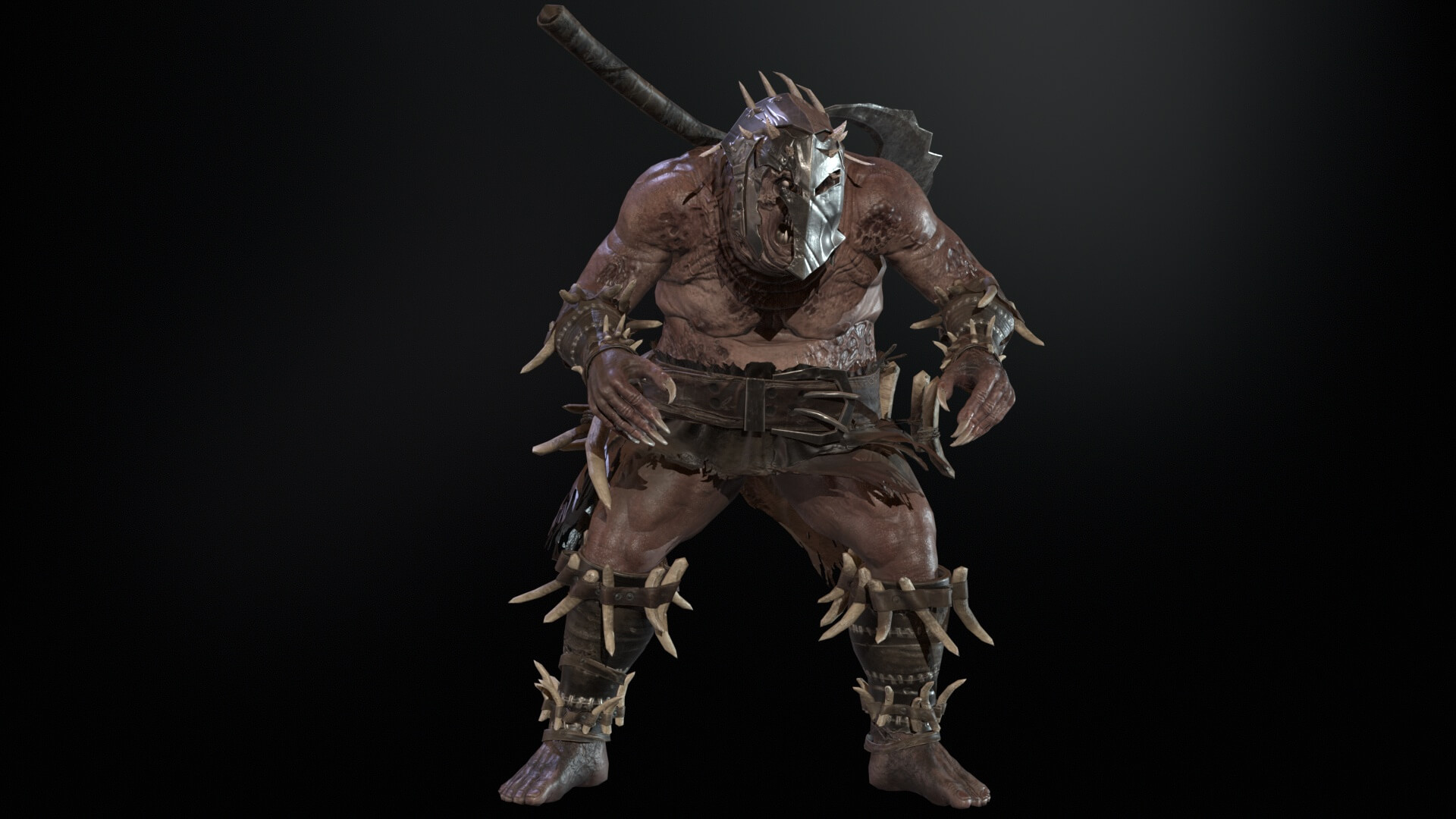 Butcher Game Ready - 3D Model by andryuha1981