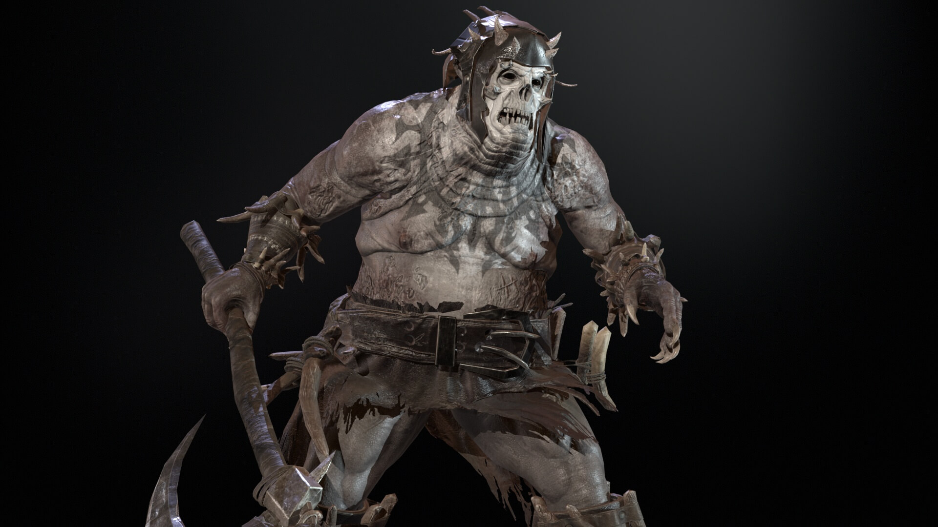 Butcher Game Ready - 3D Model by andryuha1981