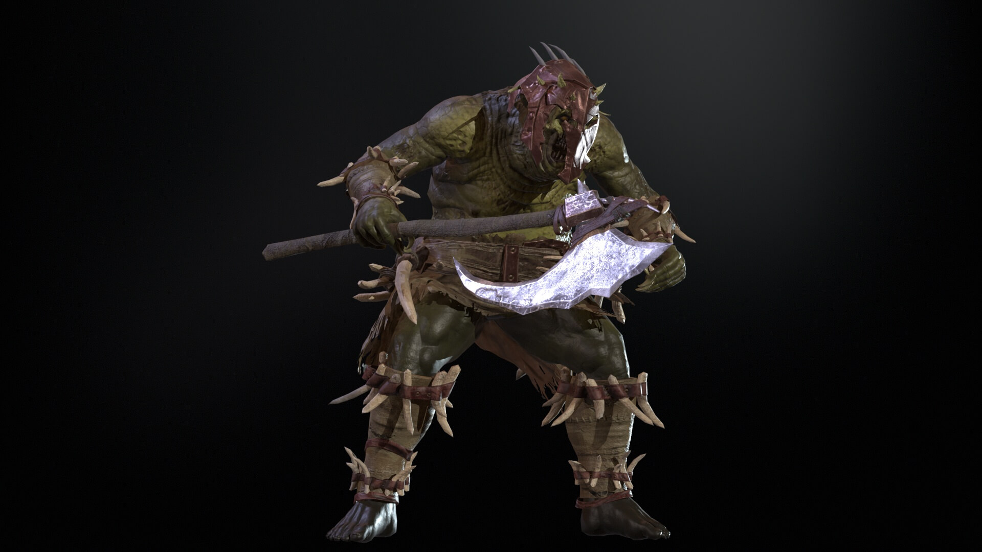 Butcher Game Ready - 3D Model by andryuha1981