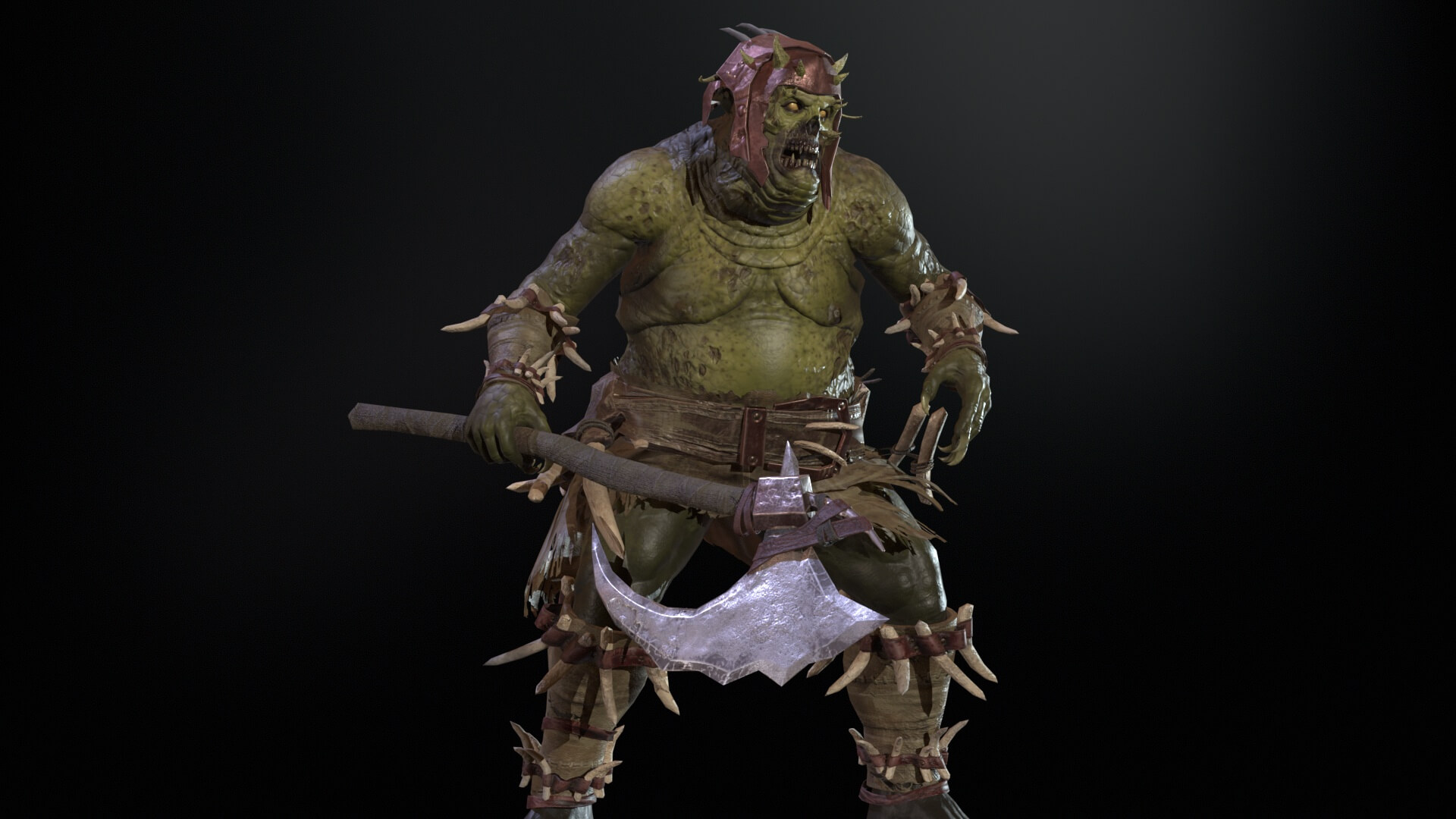 Butcher Game Ready - 3D Model by andryuha1981