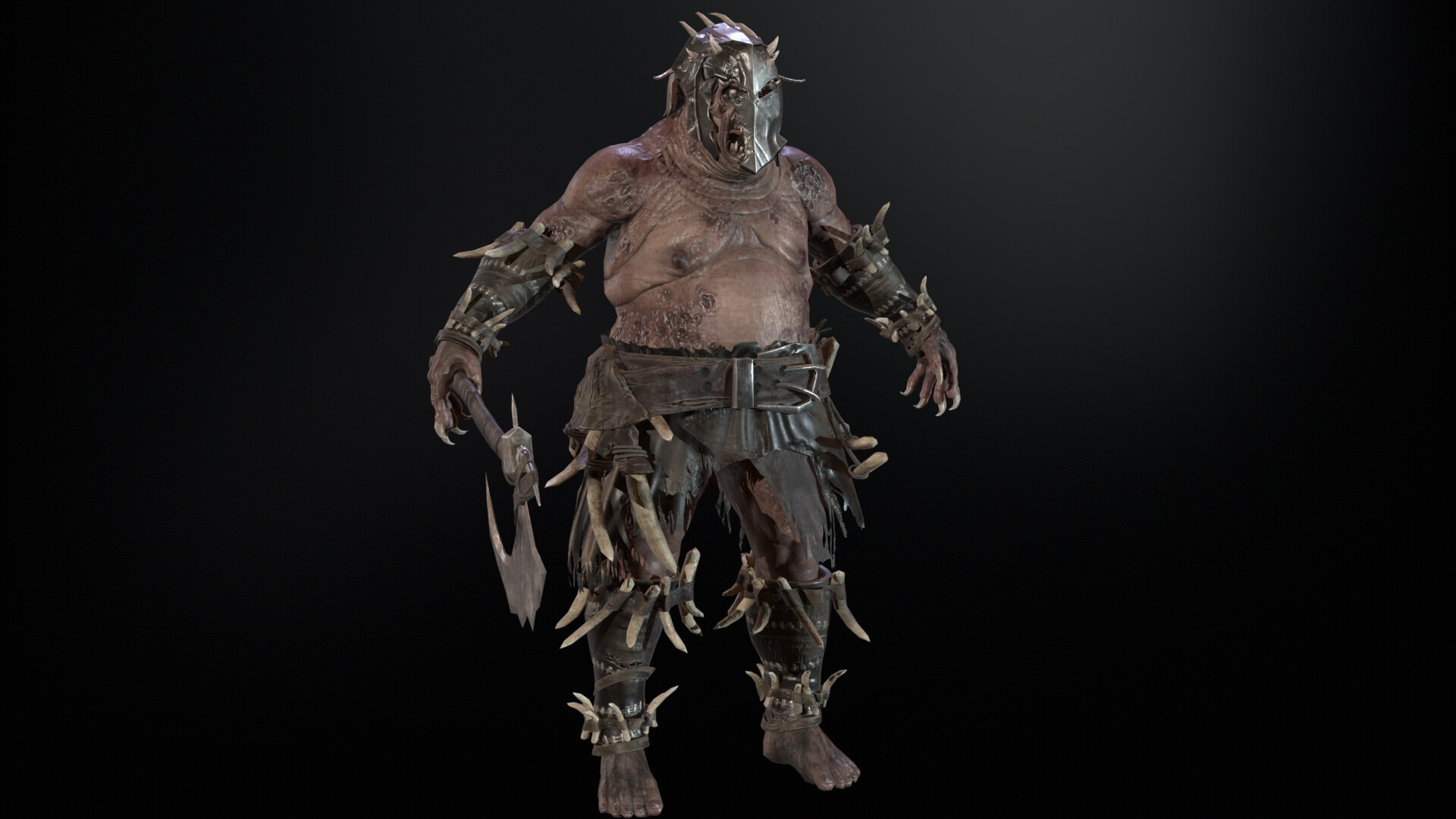 Butcher Game Ready - 3D Model by andryuha1981