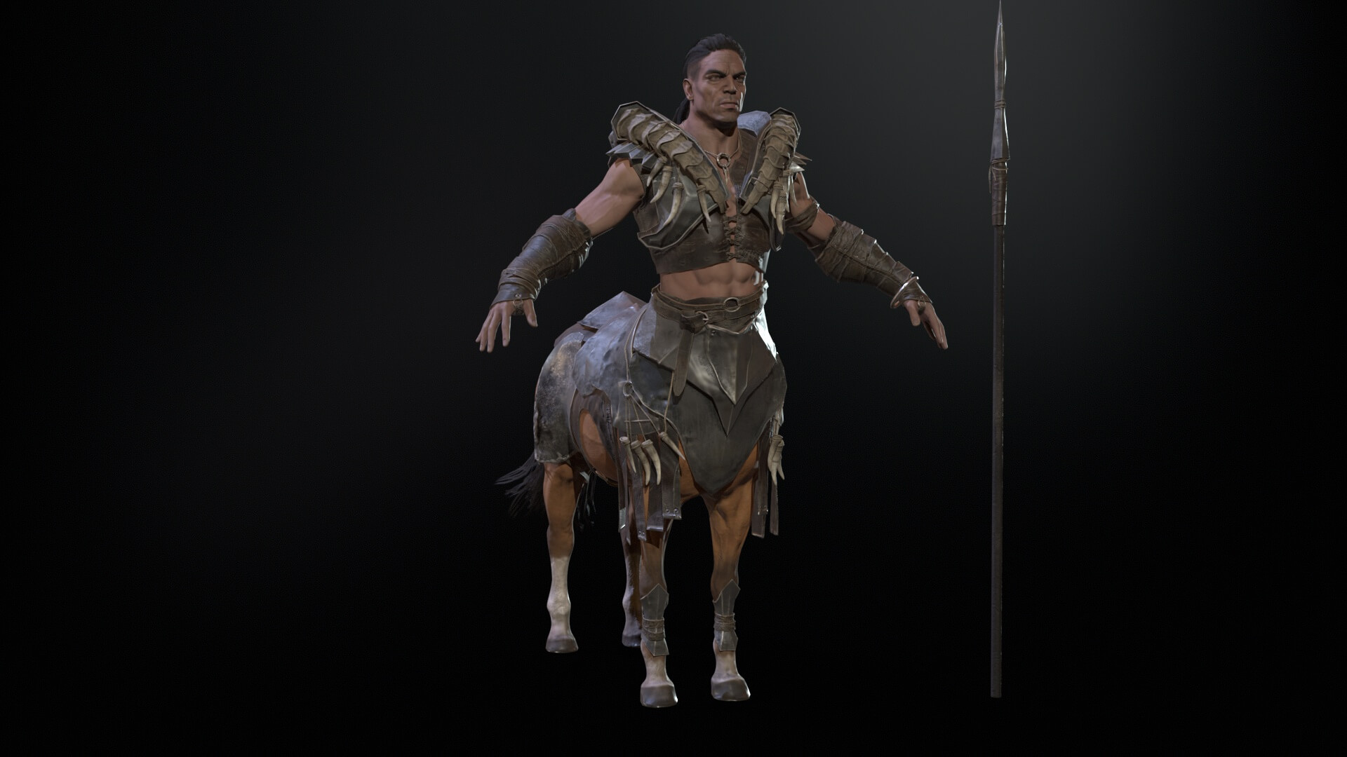 Centaur - Game Ready 3D Model by andryuha1981