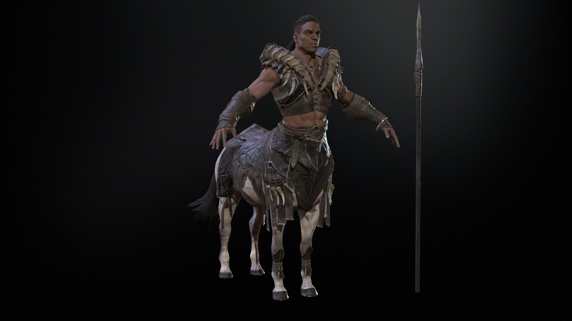 Centaur - Game Ready 3D Model by andryuha1981