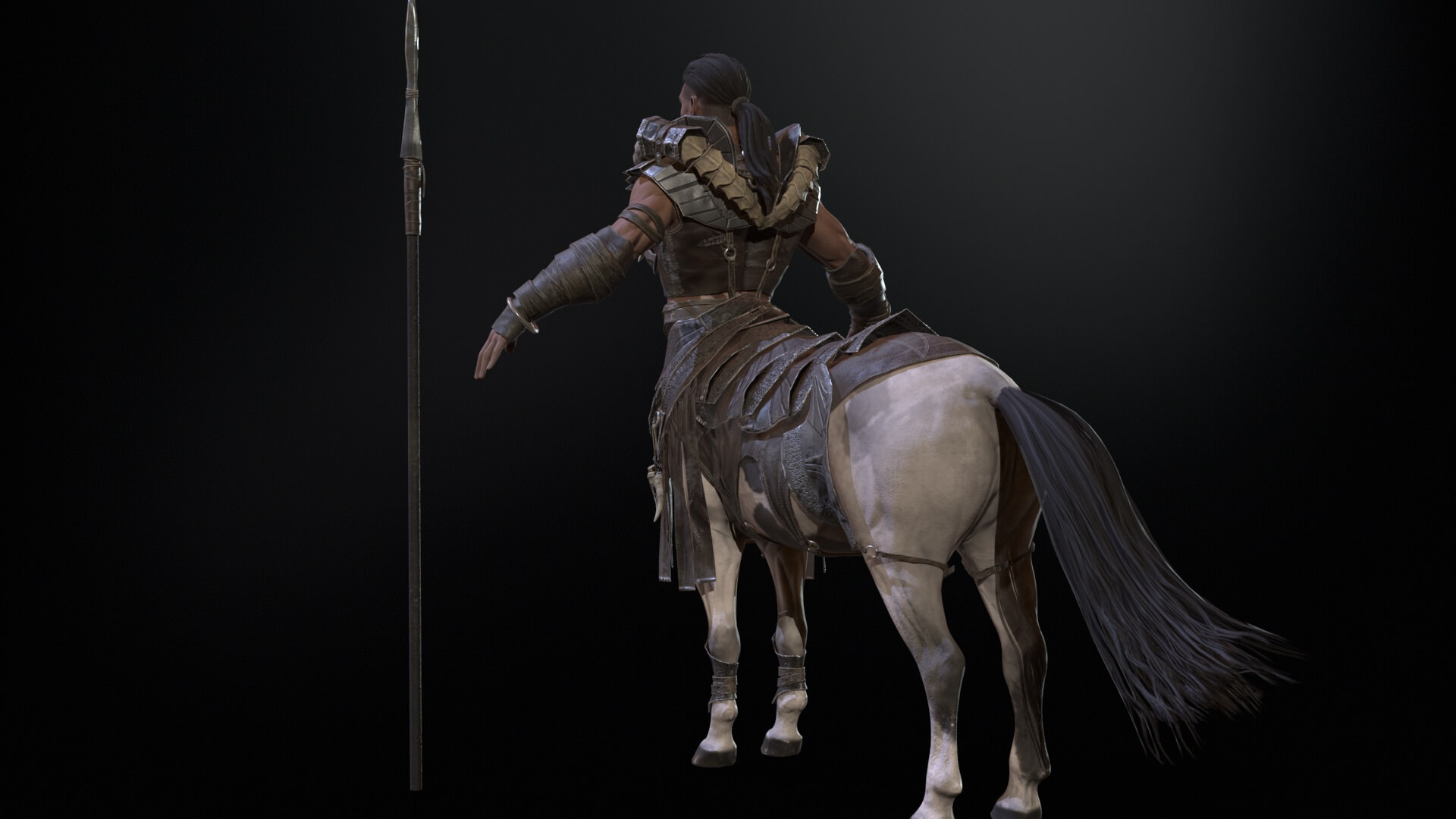 Centaur - Game Ready 3D Model by andryuha1981