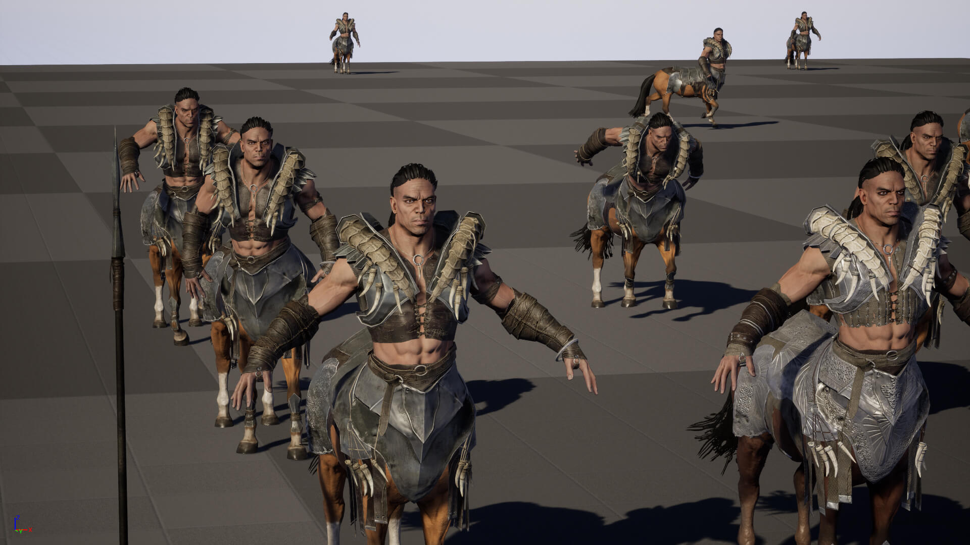 Centaur - Game Ready 3D Model by andryuha1981