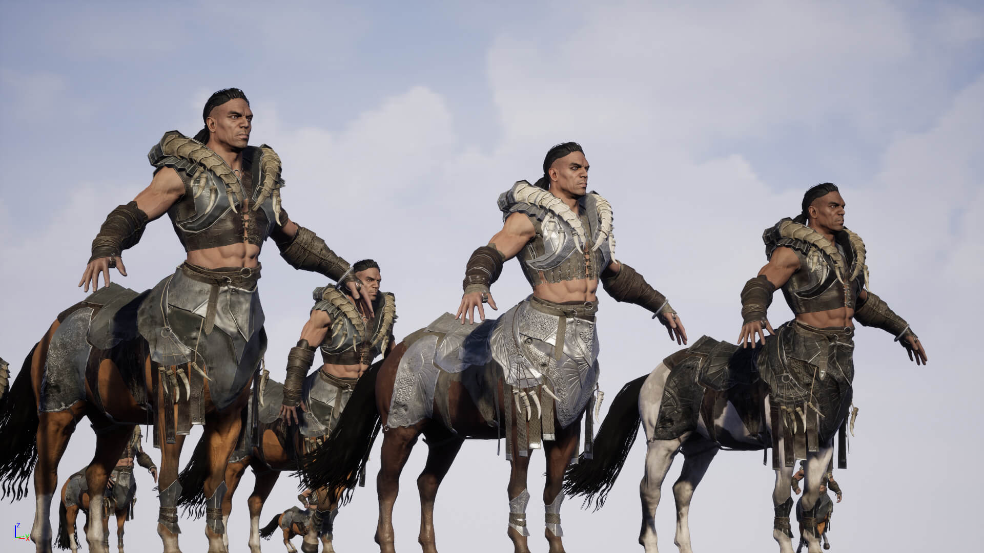 Centaur - Game Ready 3D Model by andryuha1981