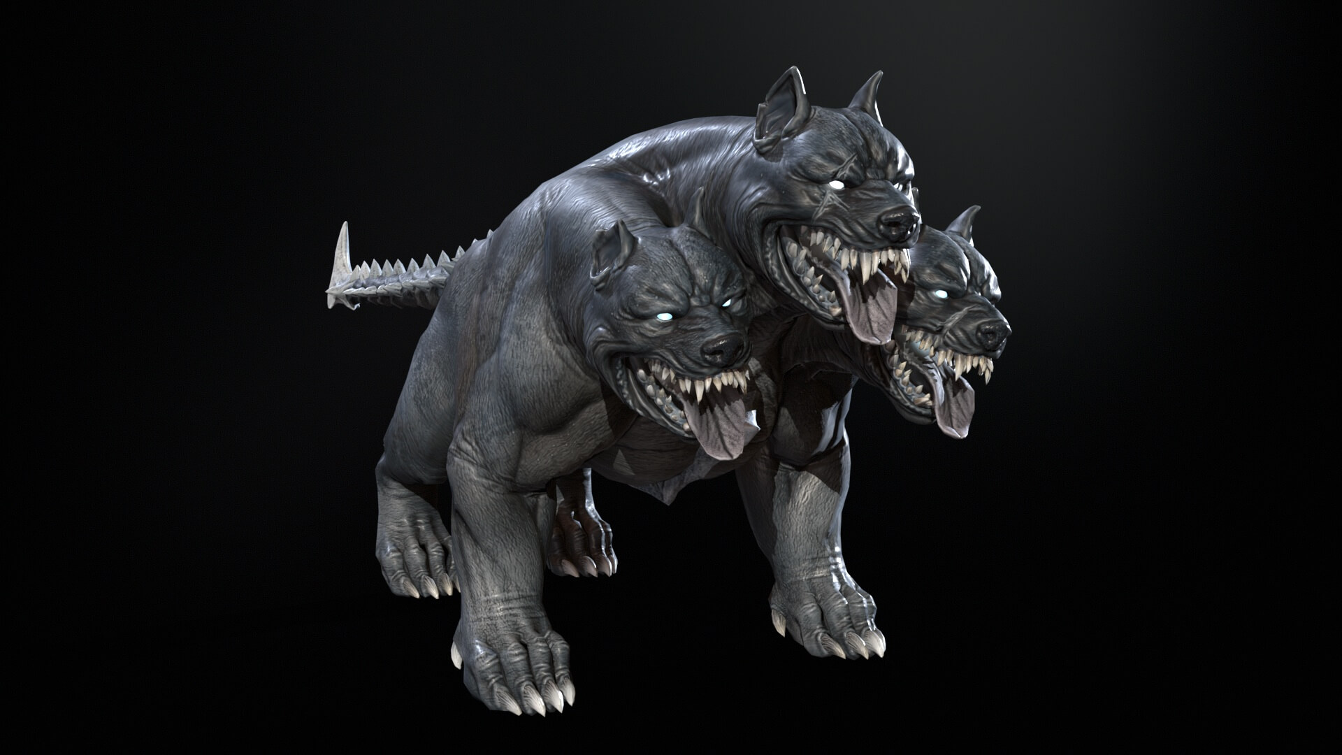 Cerberus Game Ready - 3D Model by andryuha1981