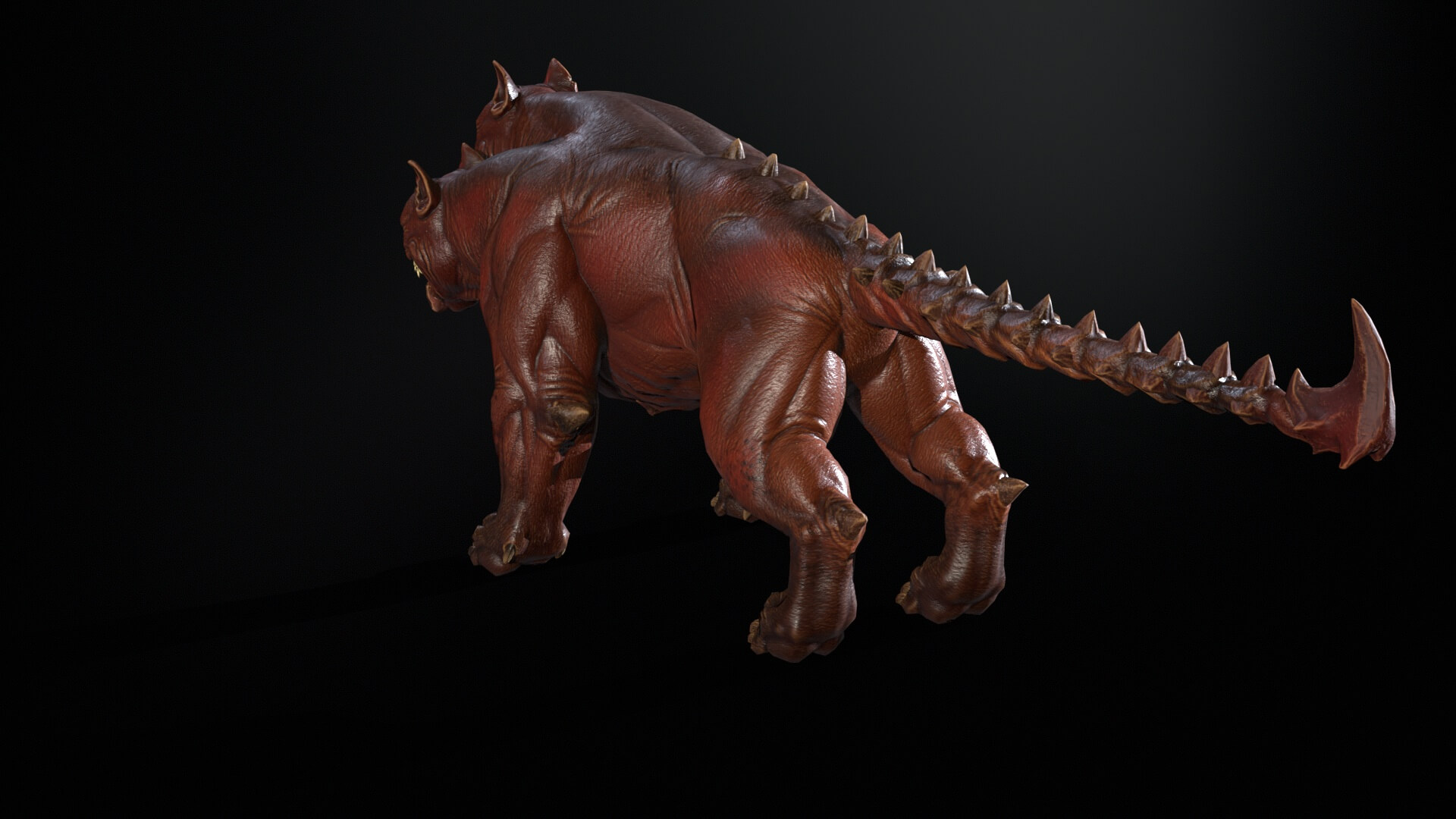 Cerberus Game Ready - 3D Model by andryuha1981