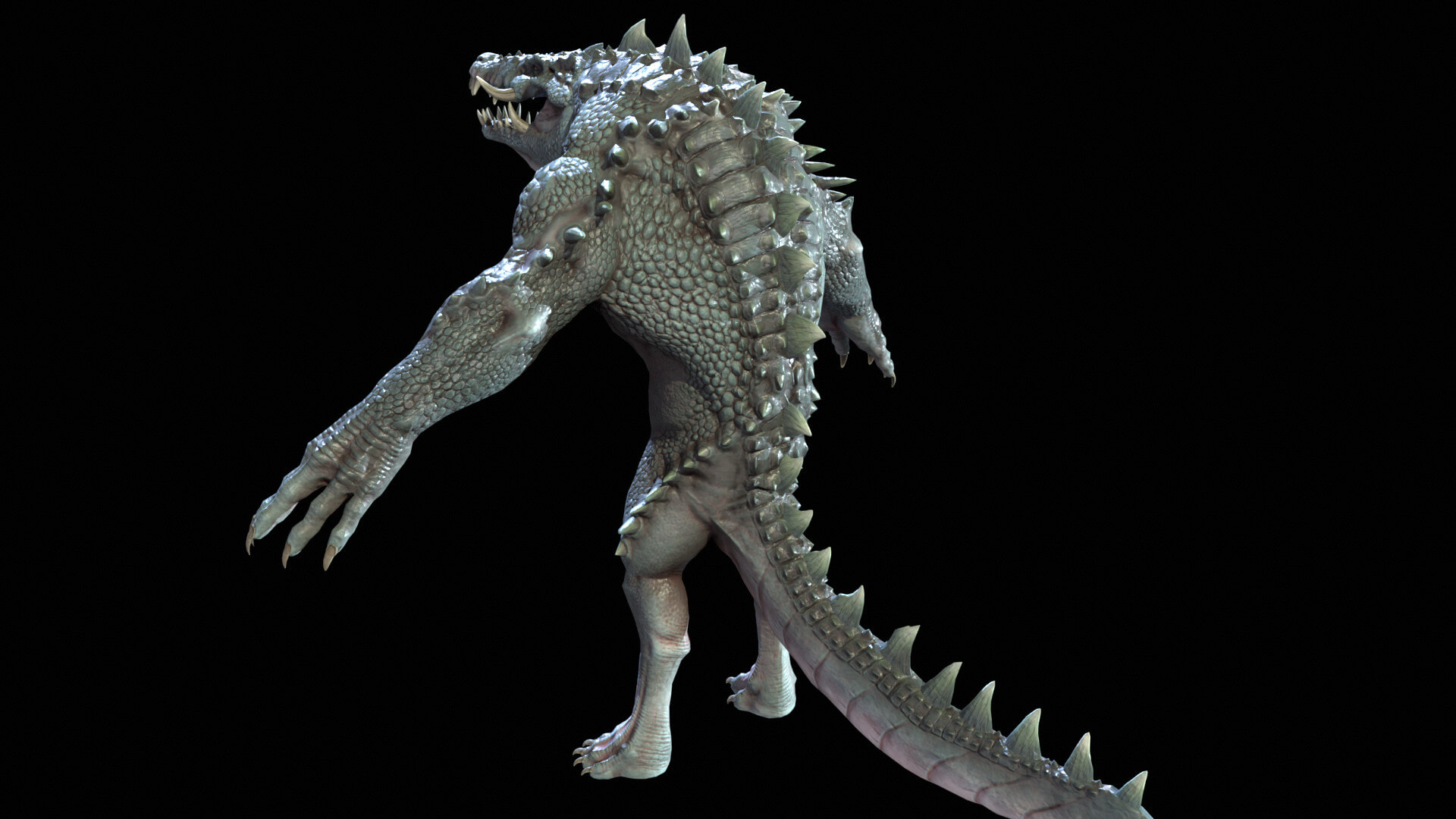 Croc Game Ready - 3D Model by andryuha1981