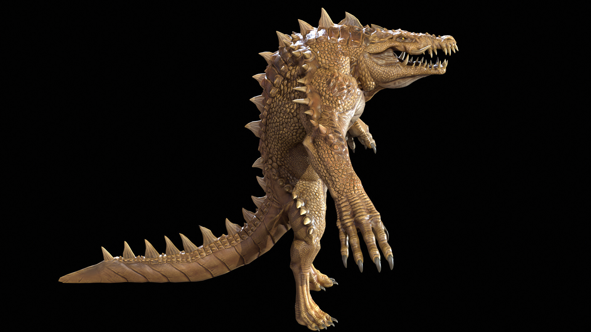Croc Game Ready - 3D Model by andryuha1981