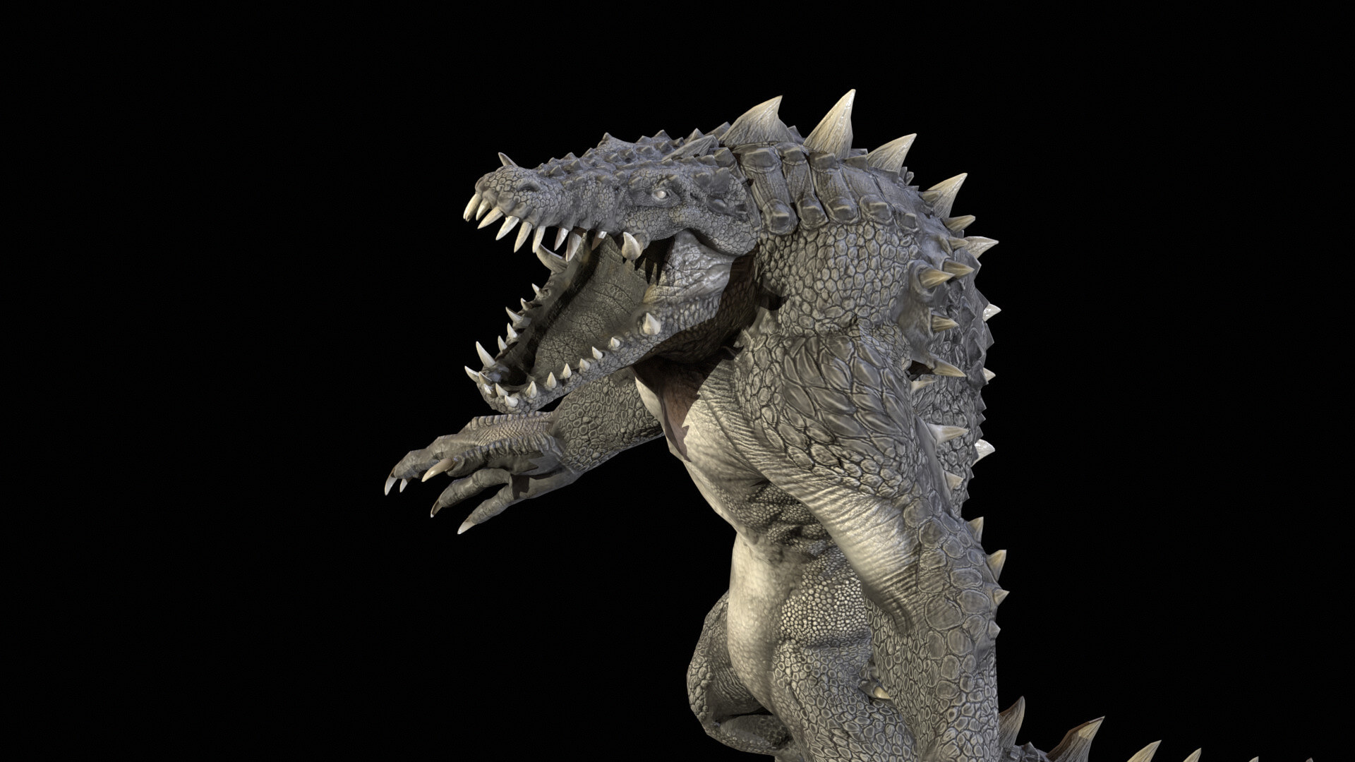 Croc Game Ready - 3D Model by andryuha1981