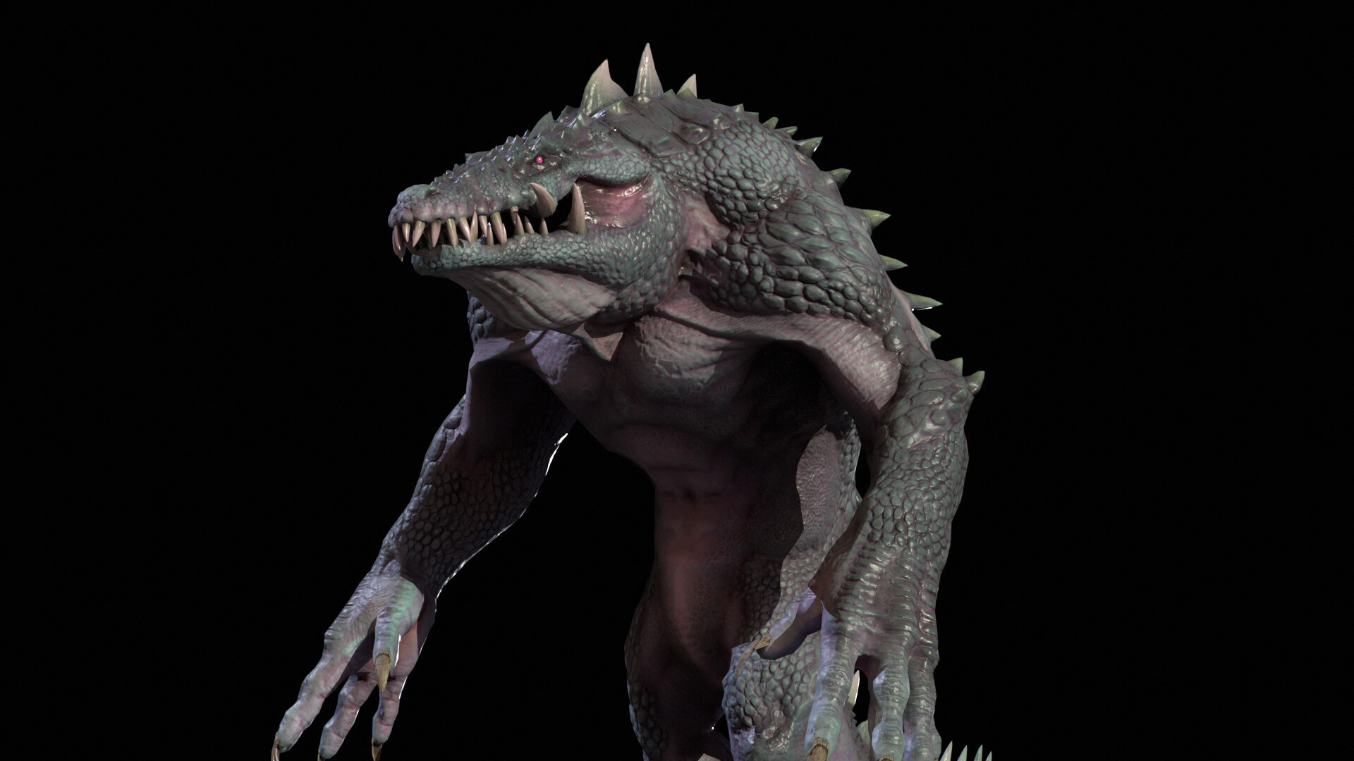 Croc Game Ready - 3D Model by andryuha1981