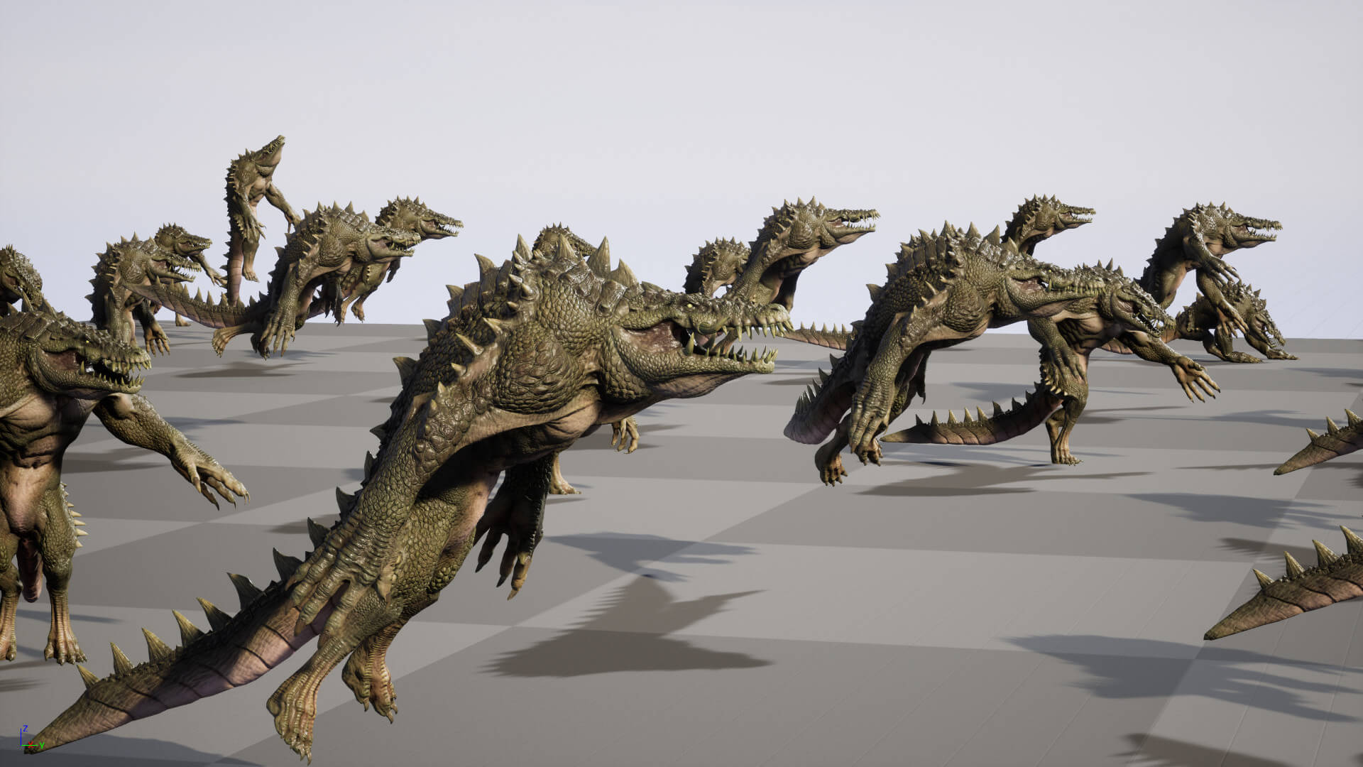 Croc Game Ready - 3D Model by andryuha1981