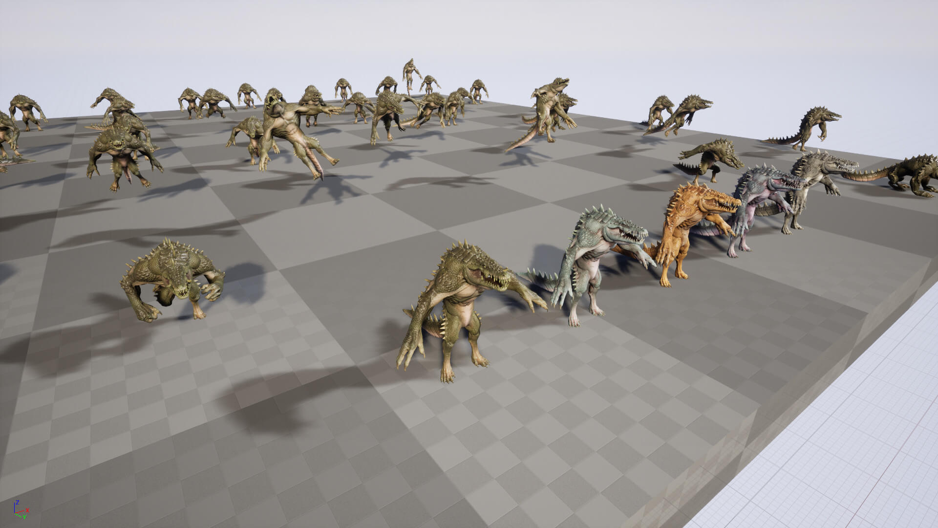 Croc Game Ready - 3D Model by andryuha1981