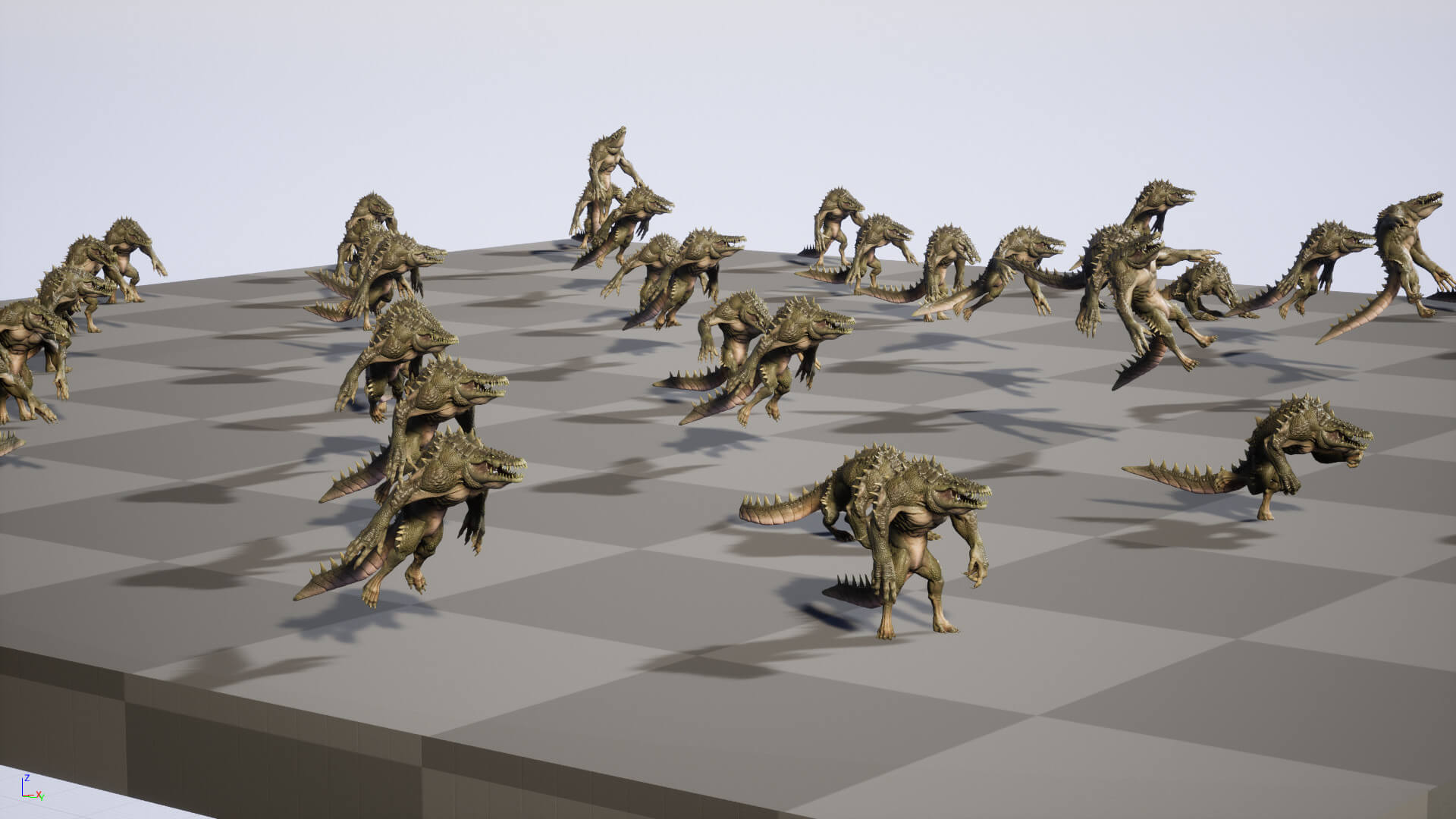 Croc Game Ready - 3D Model by andryuha1981