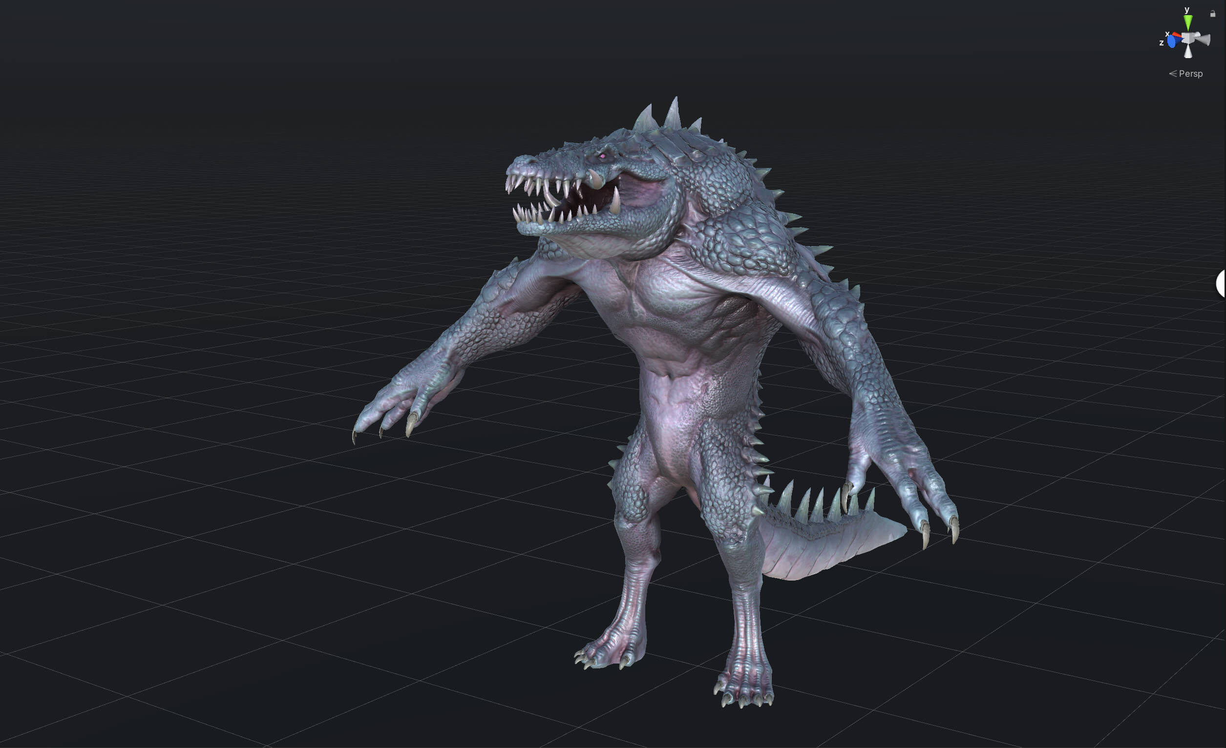 Croc Game Ready - 3D Model by andryuha1981
