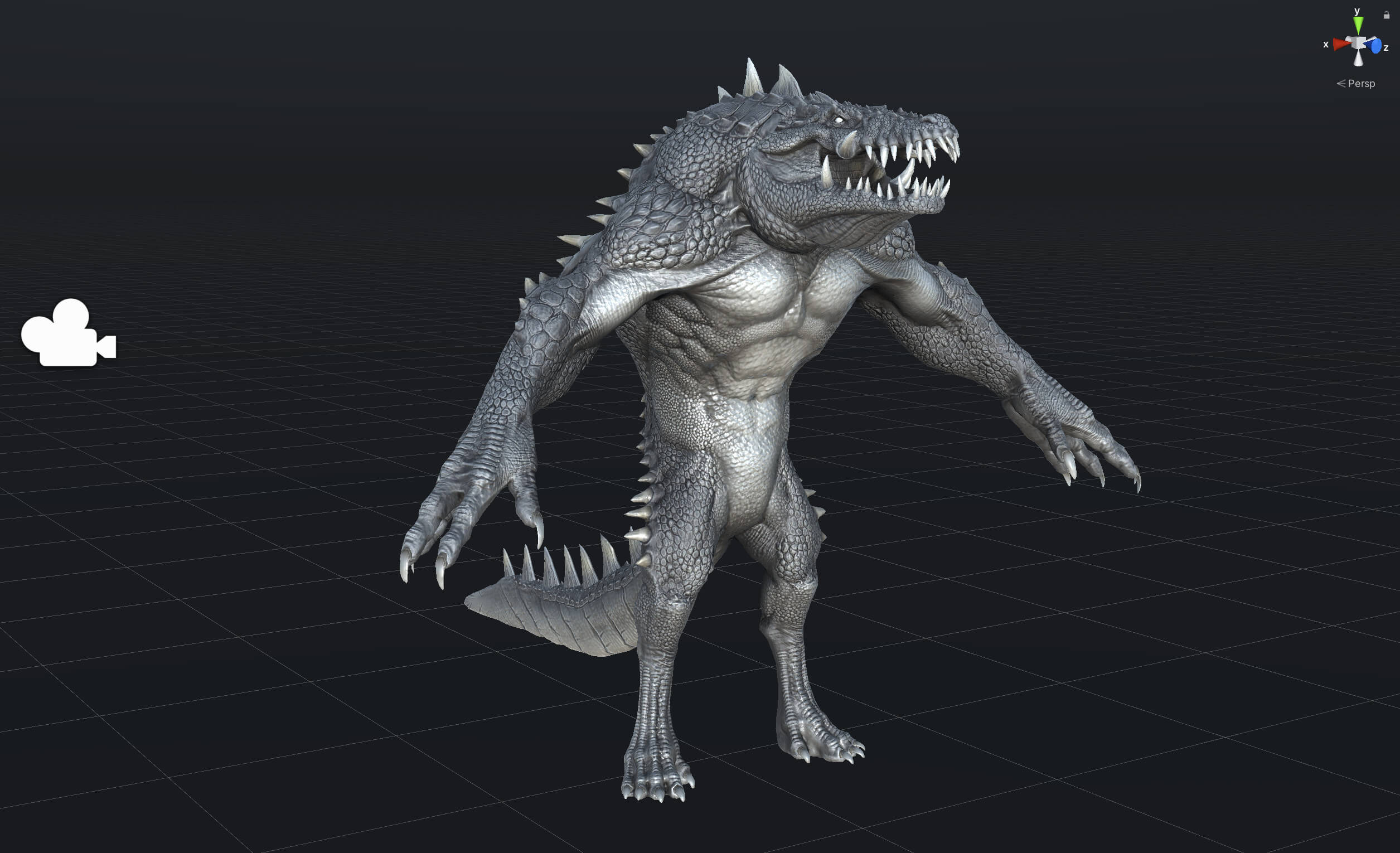 Croc Game Ready - 3D Model by andryuha1981