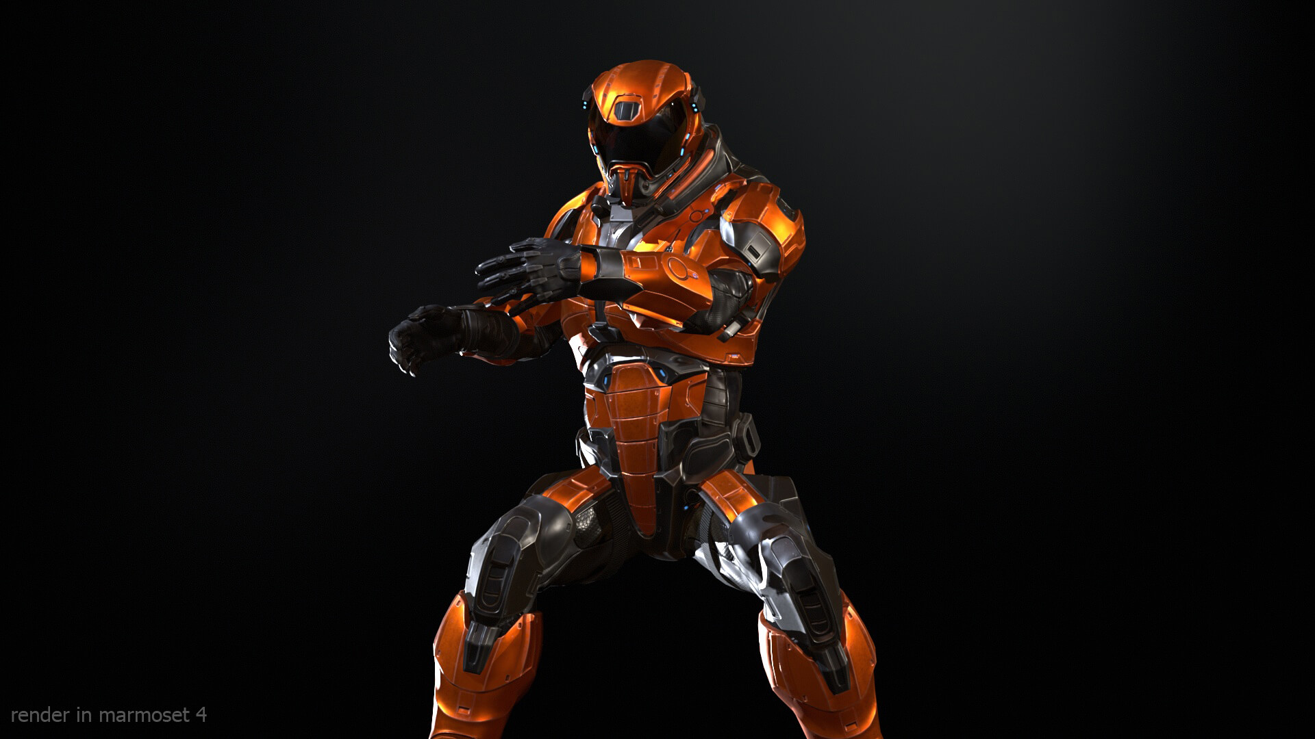 Cyber Suit 03 Game Ready - 3D Model by andryuha1981