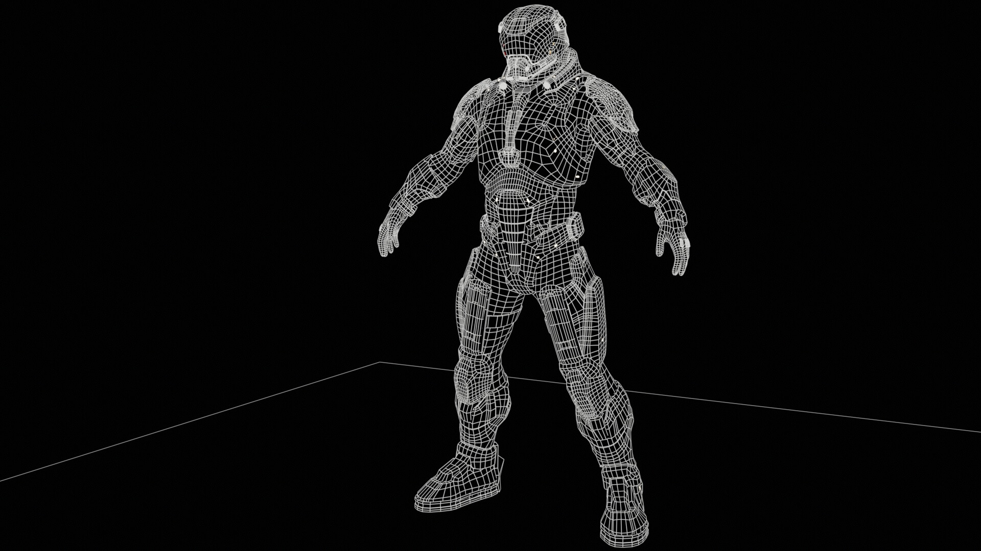 Cyber Suit 03 Game Ready - 3D Model by andryuha1981