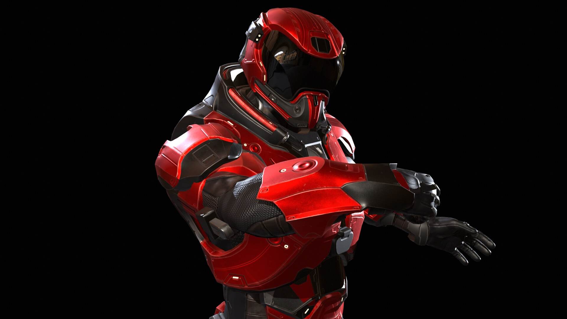 Cyber Suit 03 Game Ready - 3D Model by andryuha1981