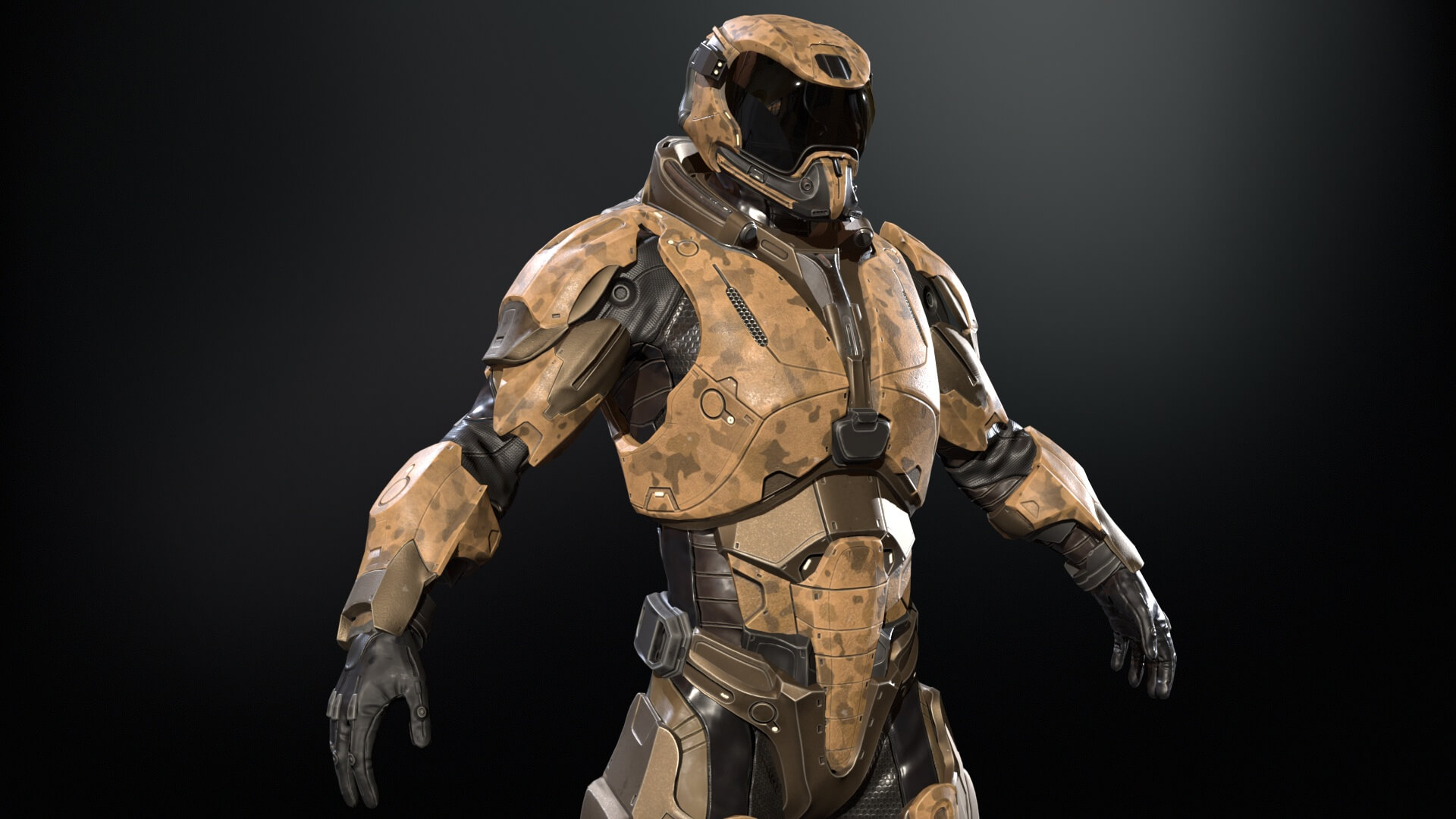 Cyber Suit 03 Game Ready - 3D Model by andryuha1981