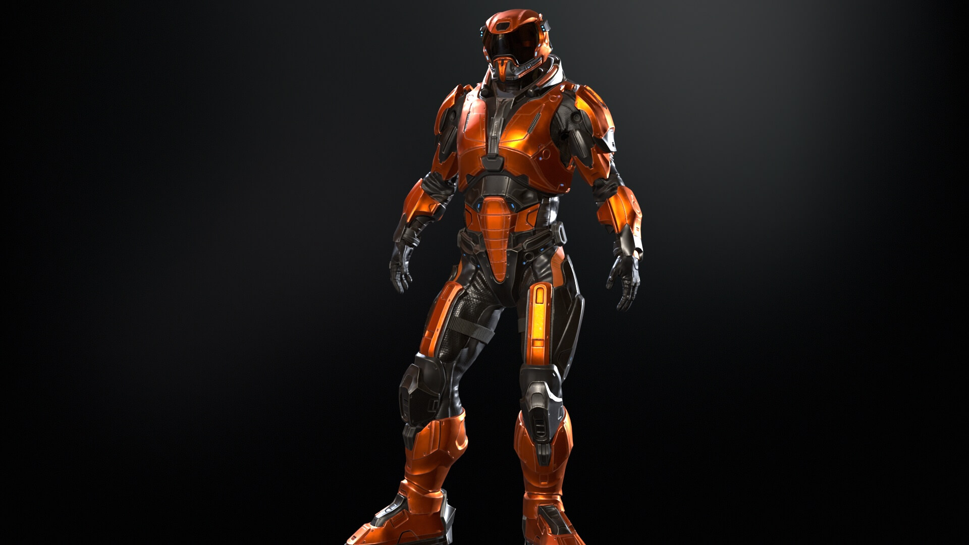 Cyber Suit 03 Game Ready - 3D Model by andryuha1981