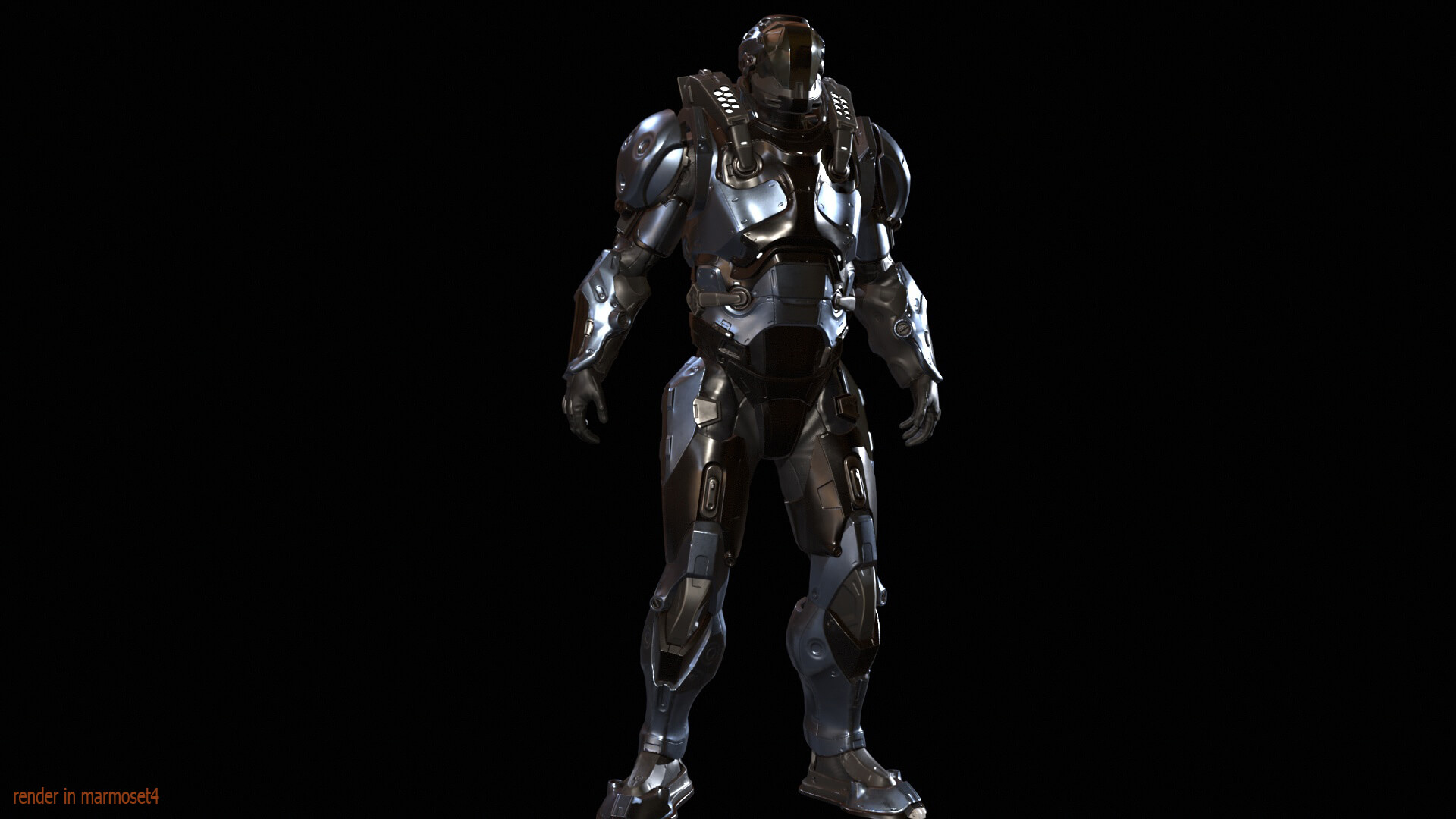 Cyber Suit02 Game Ready - 3D Model by andryuha1981