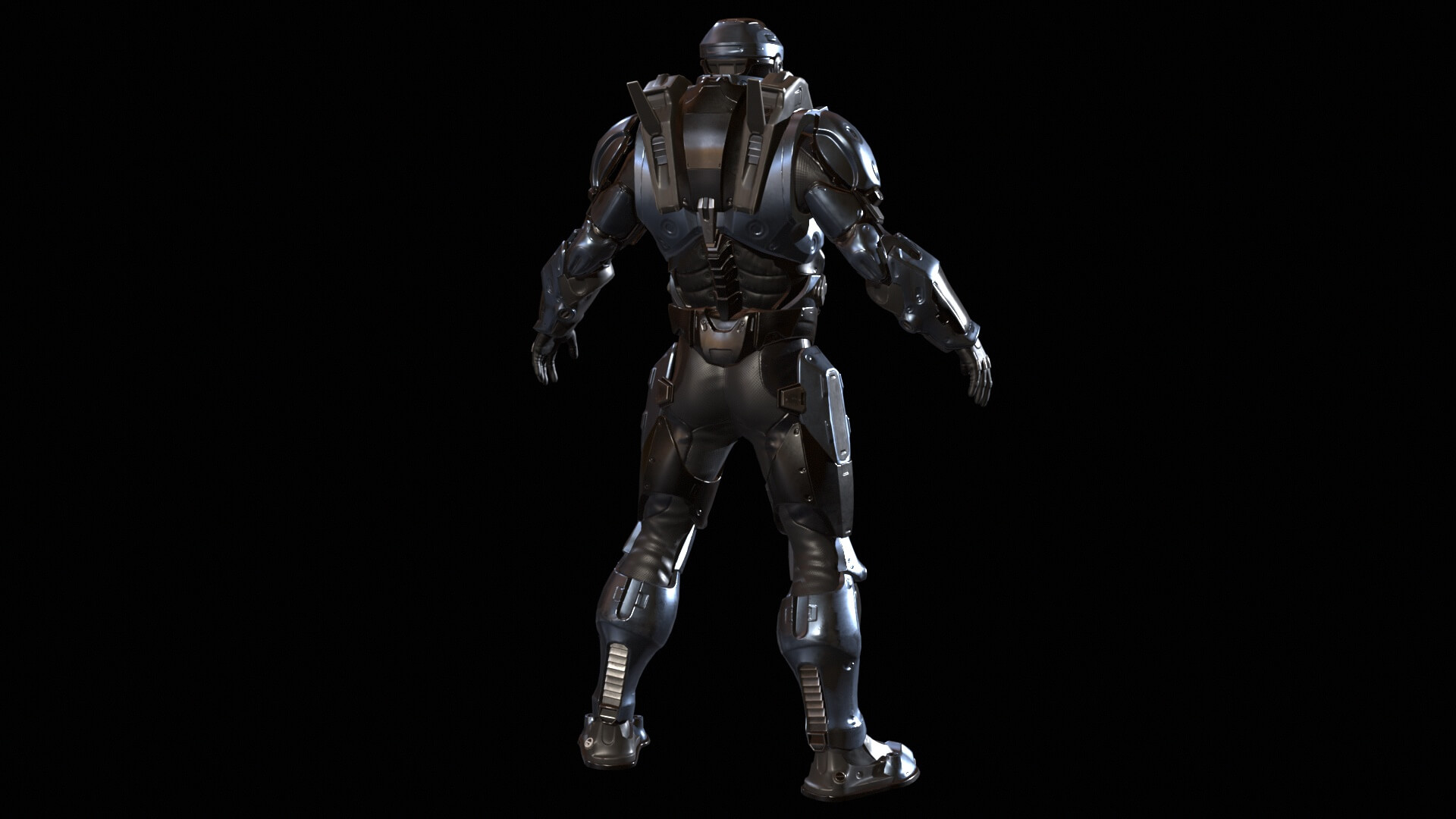 Cyber Suit02 Game Ready - 3D Model by andryuha1981