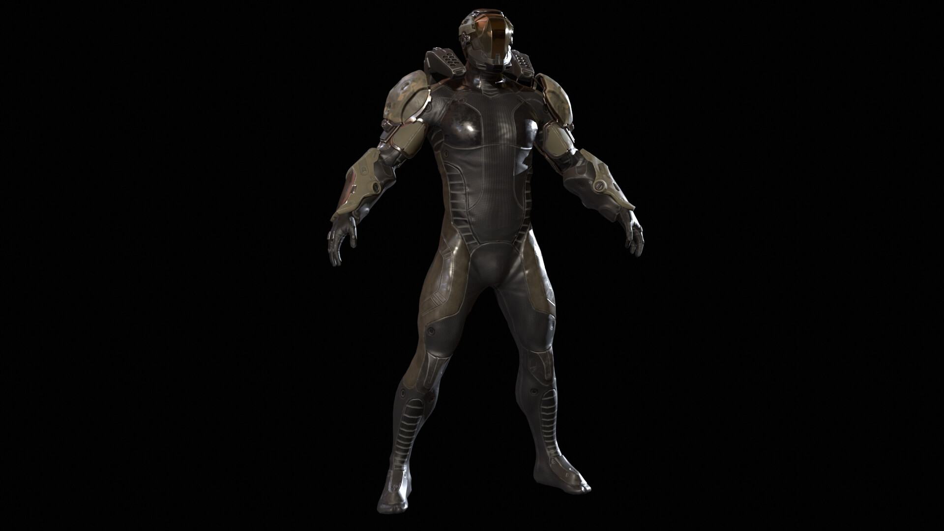 Cyber Suit02 Game Ready - 3D Model by andryuha1981