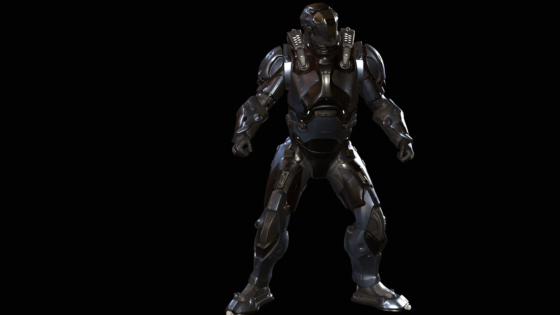 Cyber Suit02 Game Ready - 3D Model by andryuha1981