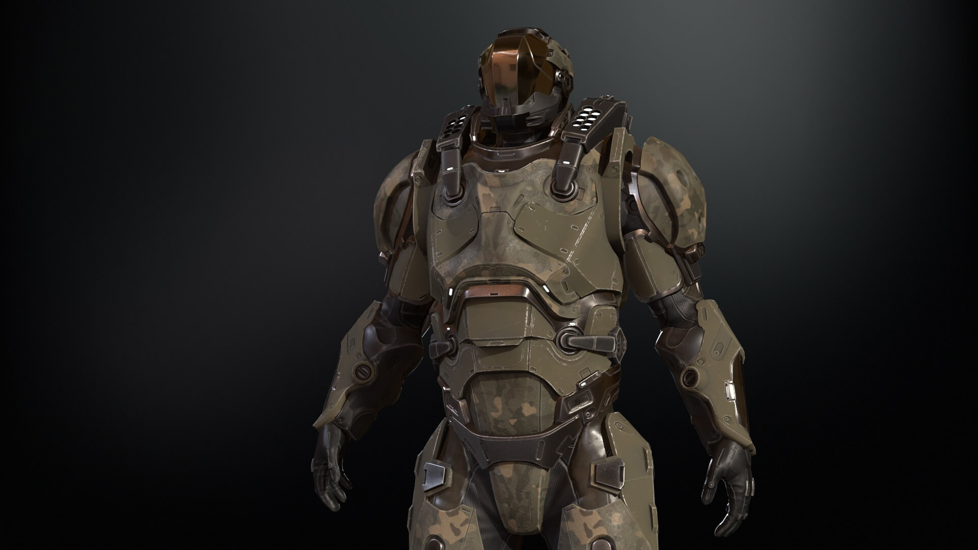 Cyber Suit02 Game Ready - 3D Model by andryuha1981