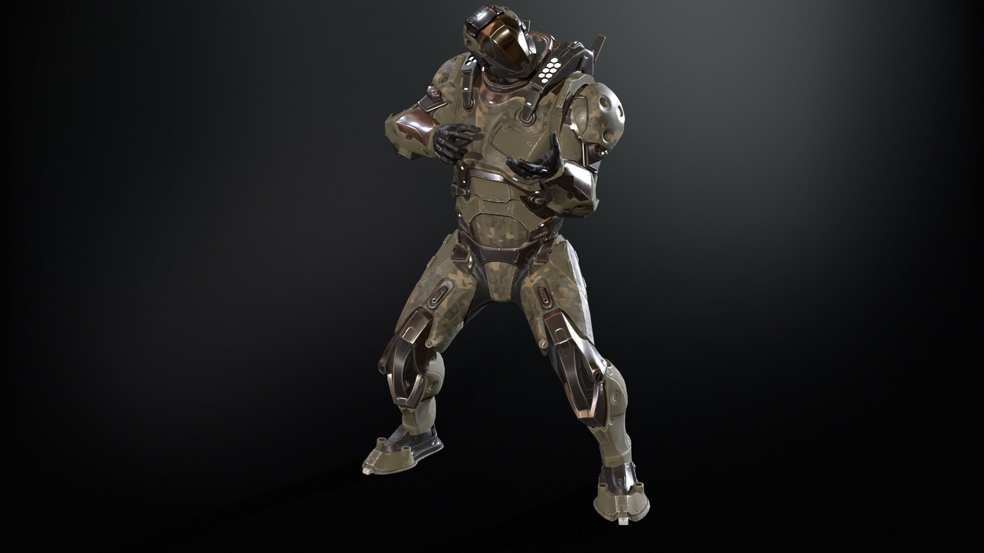 Cyber Suit02 Game Ready - 3D Model by andryuha1981