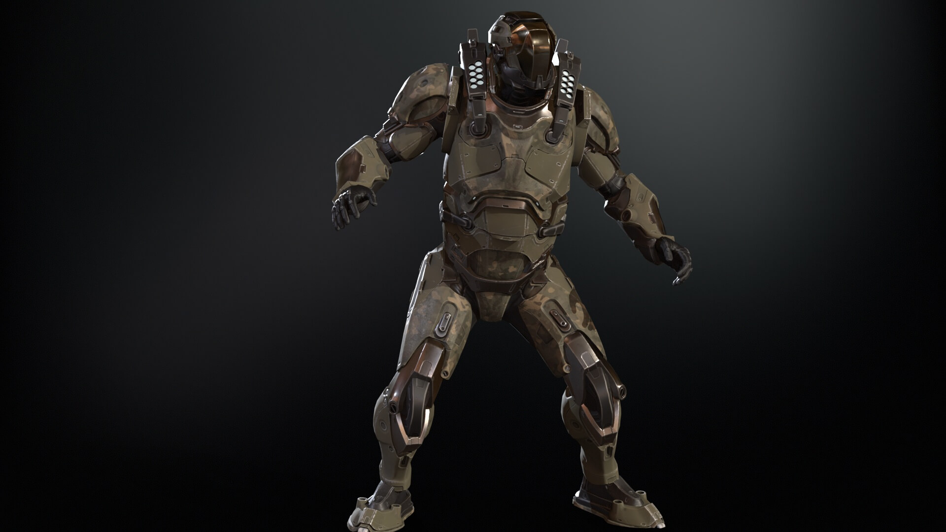 Cyber Suit02 Game Ready - 3D Model by andryuha1981