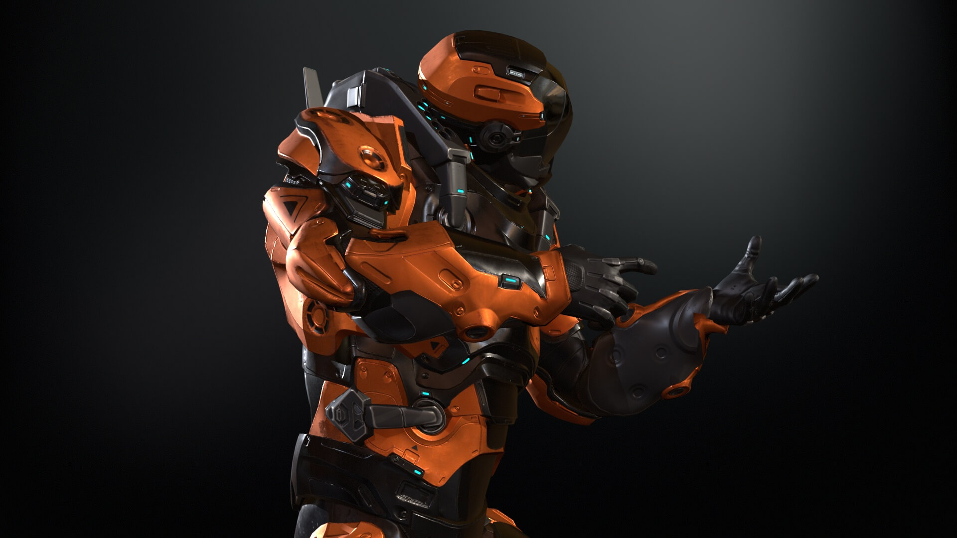 Cyber Suit02 Game Ready - 3D Model by andryuha1981